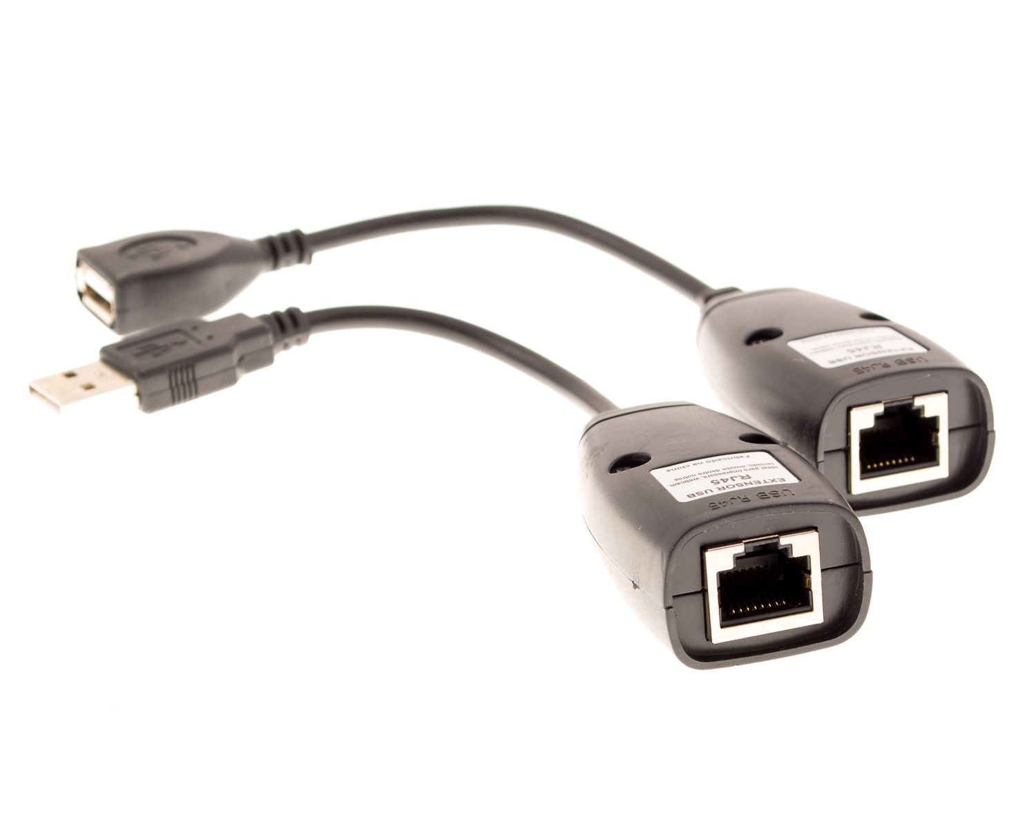 Extensor USB Via Cabo de Rede HB-T88 - Canal Eletrônica