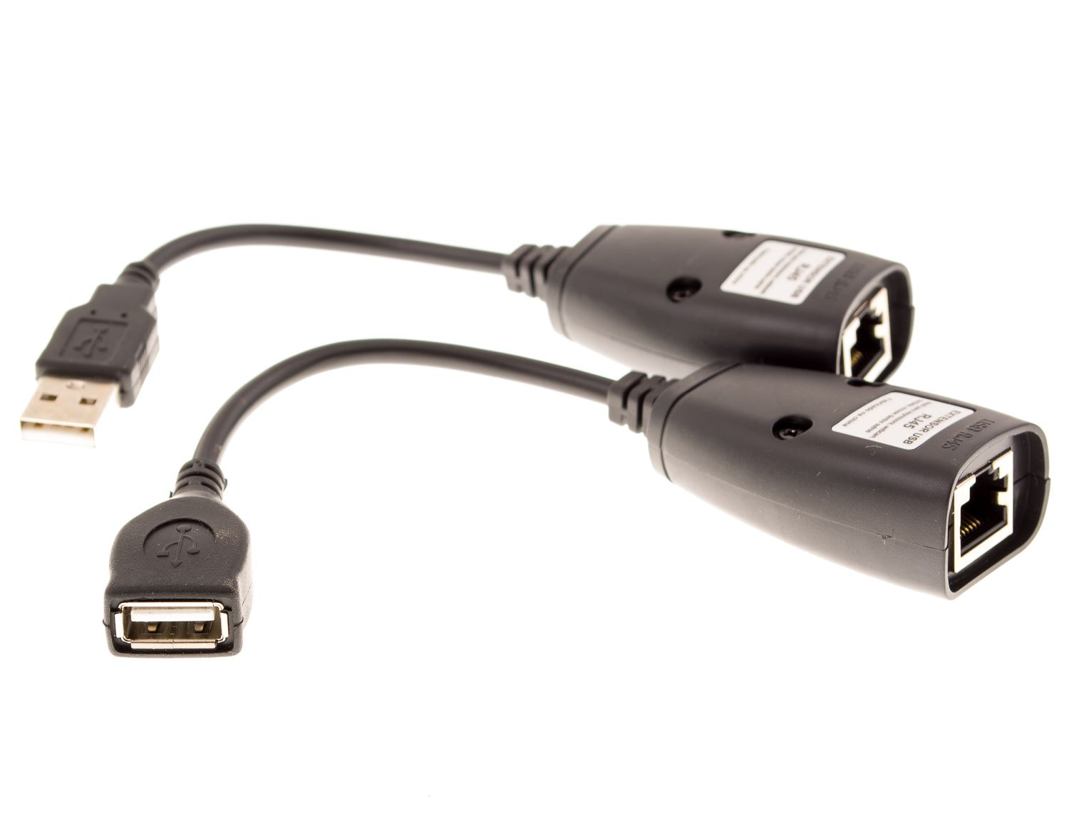 Extensor USB Via Cabo de Rede HB-T88 - Canal Eletrônica