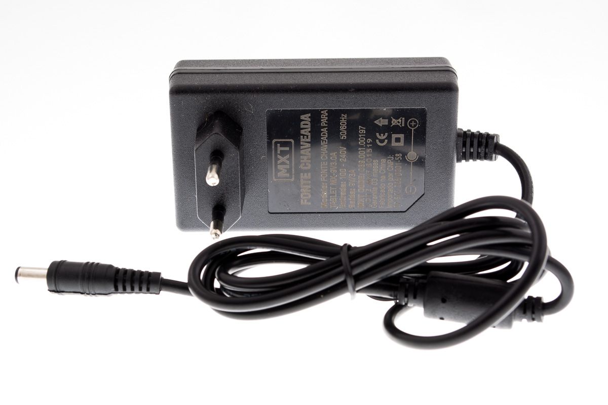 Fonte 9V 3A (+) Chaveada MXT - Canal Eletrônica