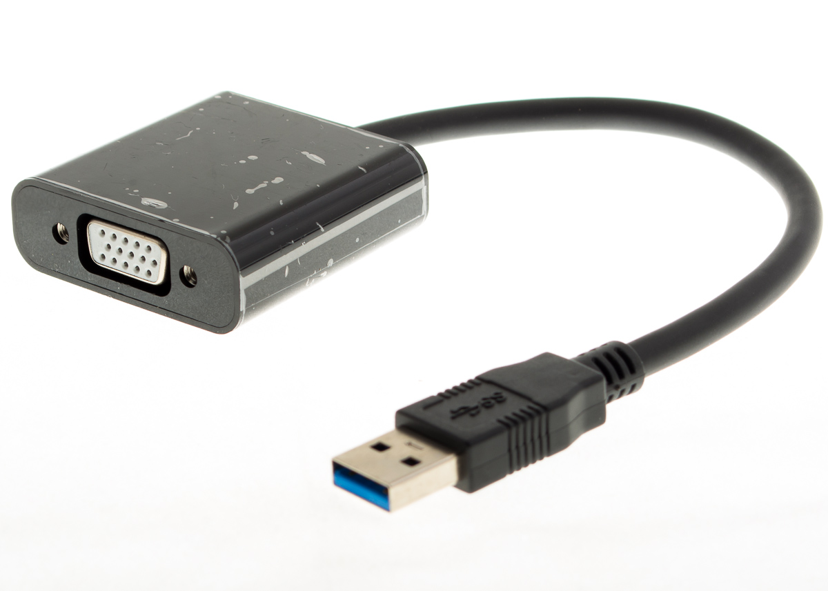 Cabo Adaptador USB para VGA - Canal Eletrônica