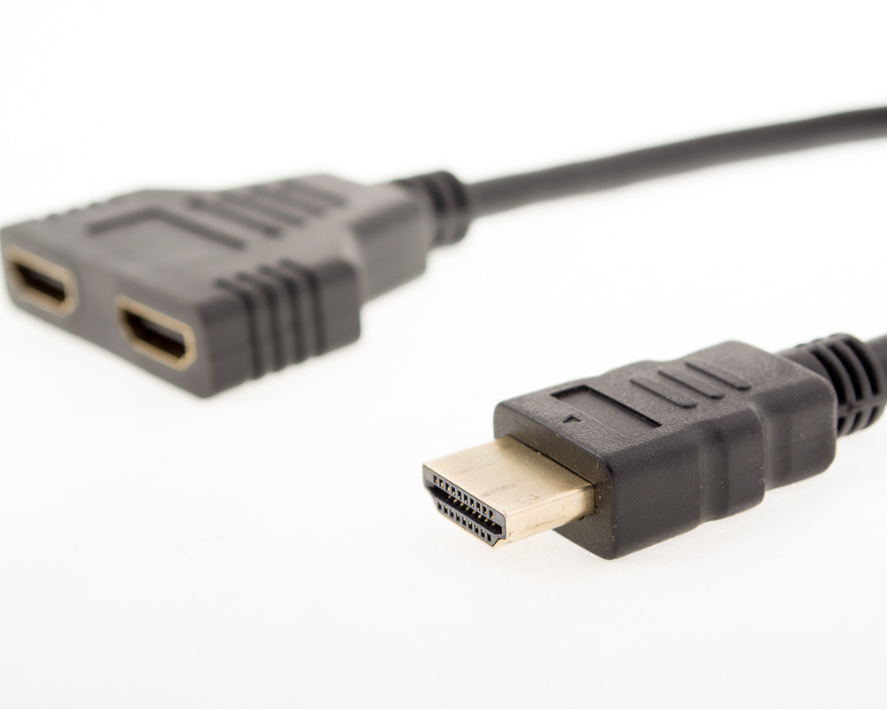 Cabo Splitter HDMI 2 saídas - Canal Eletrônica
