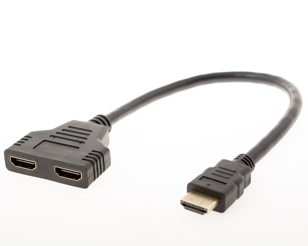 Cabo Splitter HDMI 2 saídas - Canal Eletrônica
