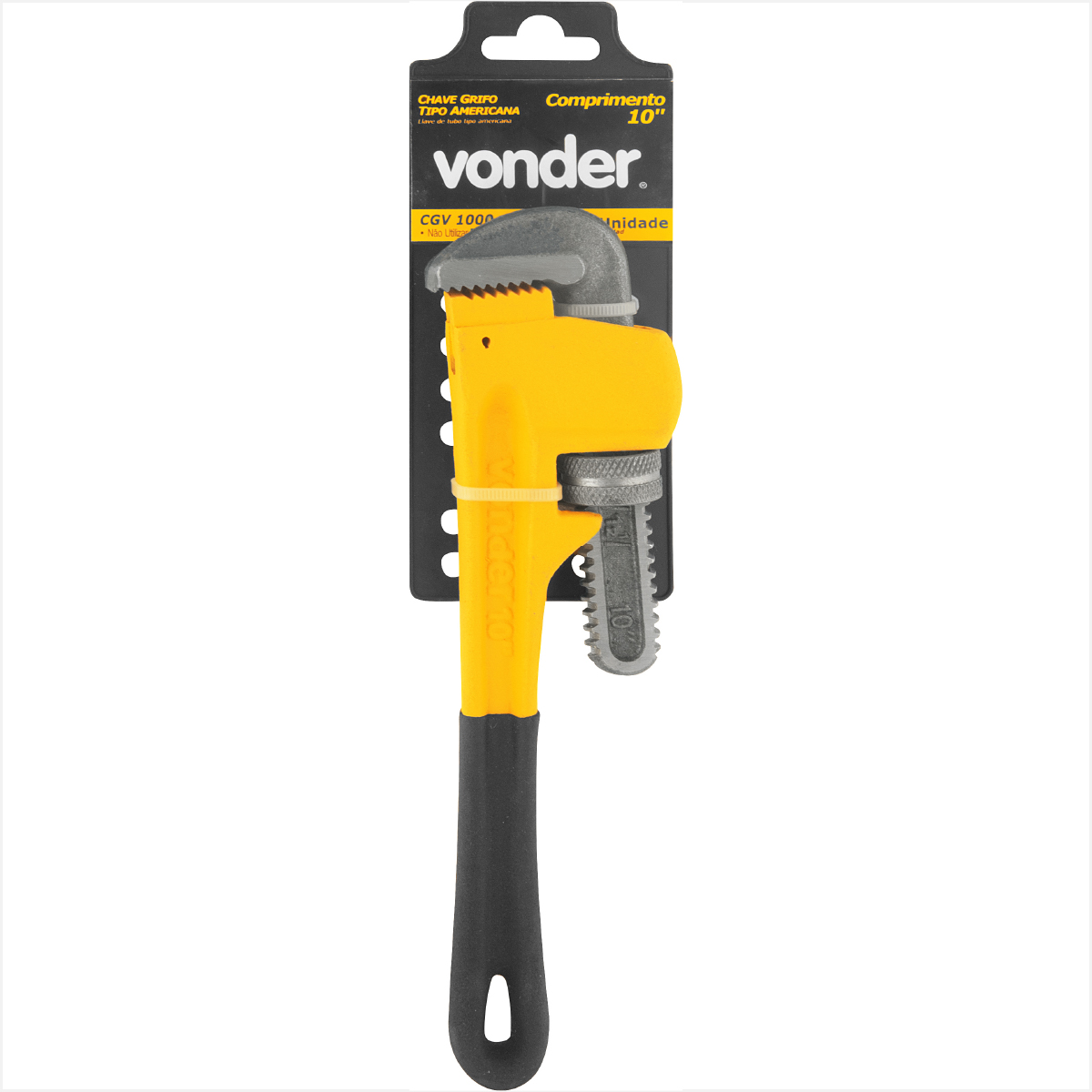 Chave grifo 10" tipo americana em aço forjado - Vonder - Fercosa ...