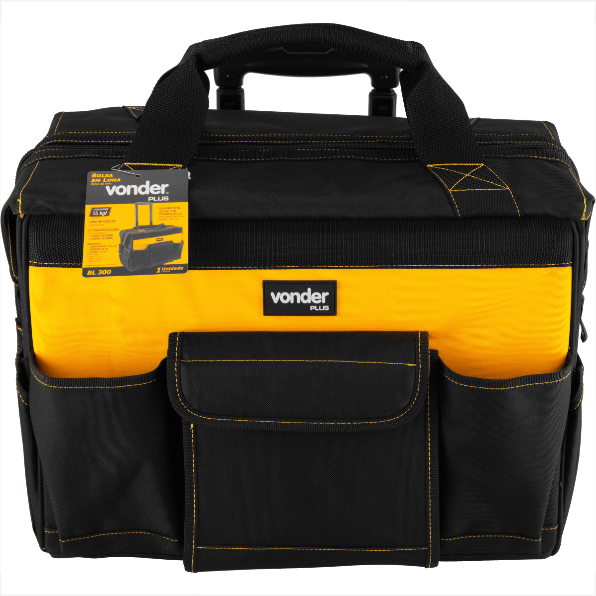 Bolsa em lona BL 300 - Vonder Plus - Fercosa ferramentas