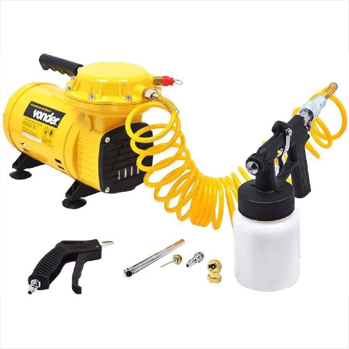 Compressor ar direto 1/2 cv (hp) 2,3 pcm - Vonder - Fercosa ferramentas