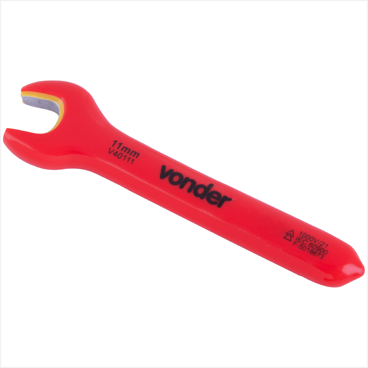 Chave fixa 11,0 mm uma boca isolada IEC60900 - Vonder - Fercosa ferramentas
