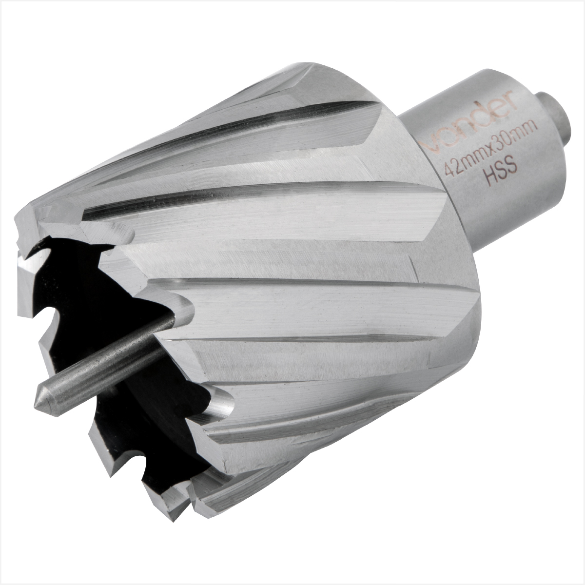 Broca anular encaixe Weldon 42 mm x 30 mm - Vonder - Fercosa ferramentas