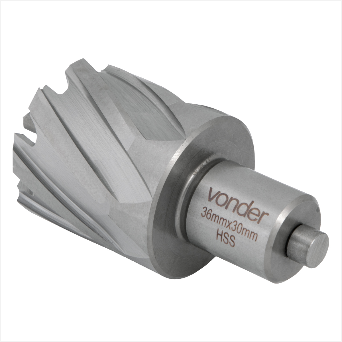 Broca anular encaixe Weldon 36 mm x 30 mm - Vonder - Fercosa ferramentas