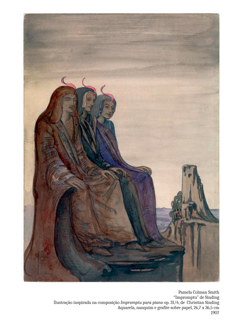 Caixa de Ilustrações "Pixie": Pamela Colman Smith - Palimpsestus