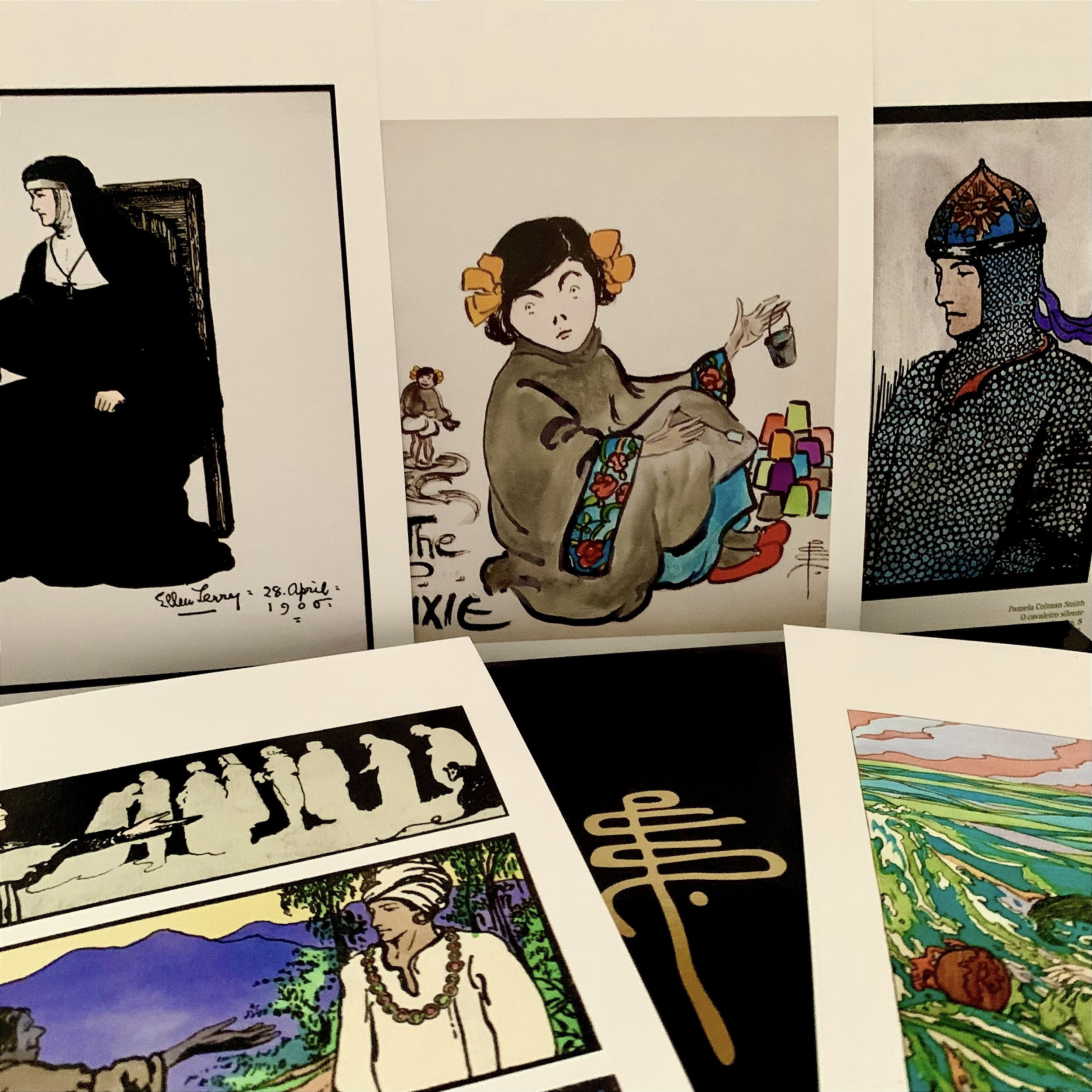 Caixa de Ilustrações "Pixie": Pamela Colman Smith - Palimpsestus