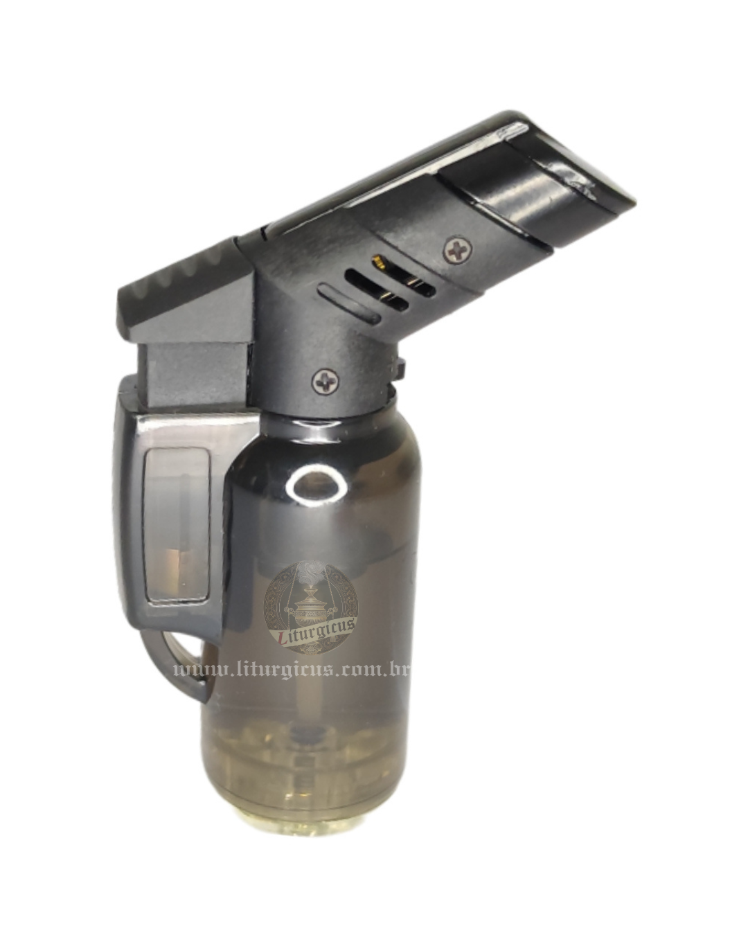 Isqueiro Mini Maçarico a gás Recarregável - Liturgicus Incensos