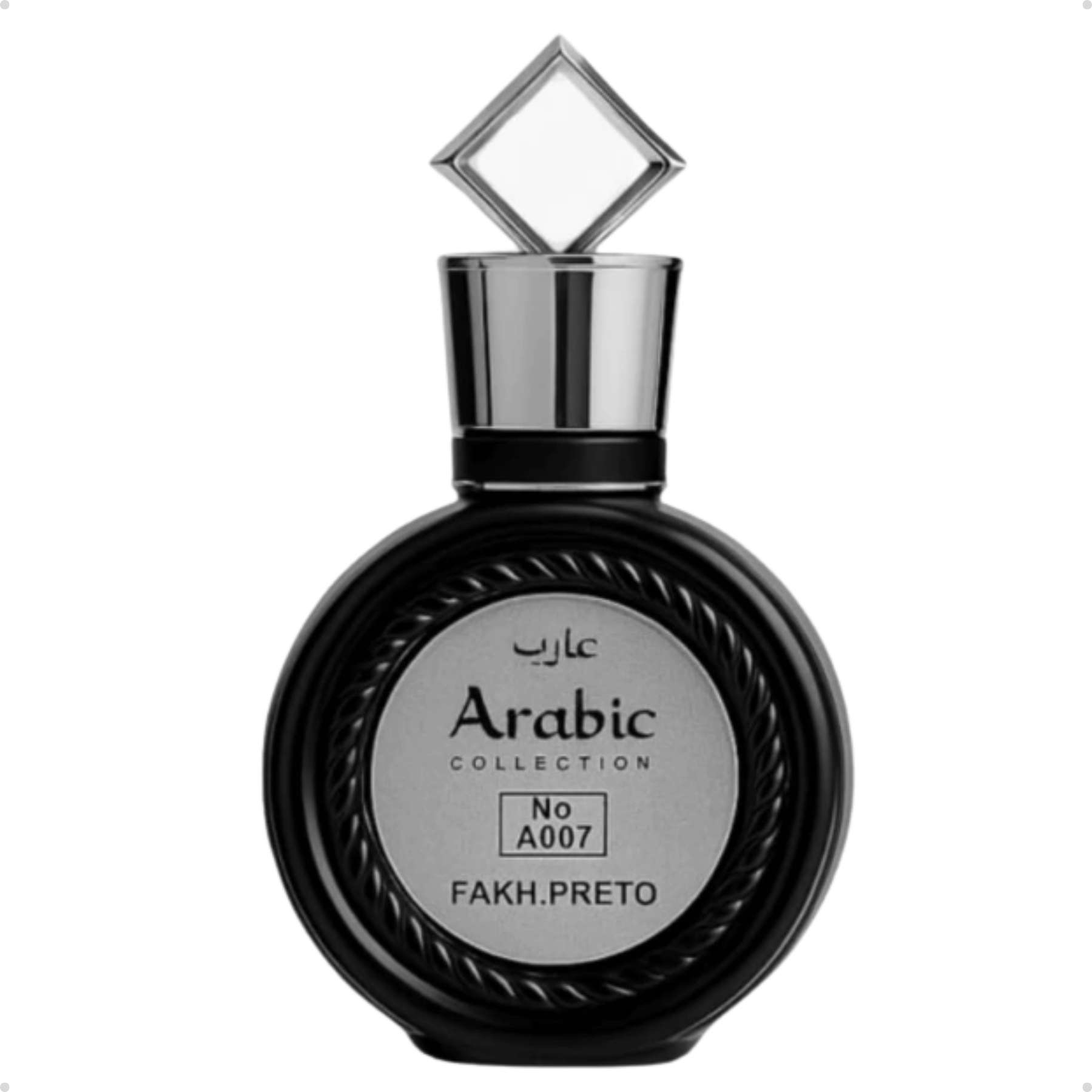 Perfume Arabic Fakh. Preto A007 - Masculino 25ml - Brand Collection