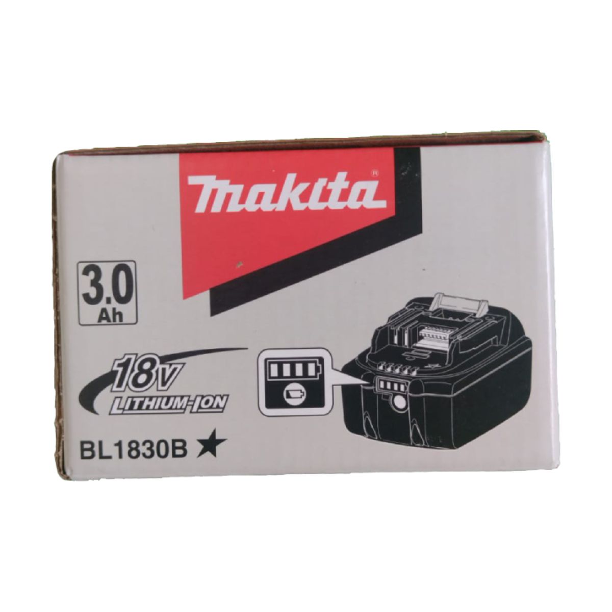 Bateria de íon de lítio 18V LXT 3,0Ah Makita BL1830B - Mais Ferramentas