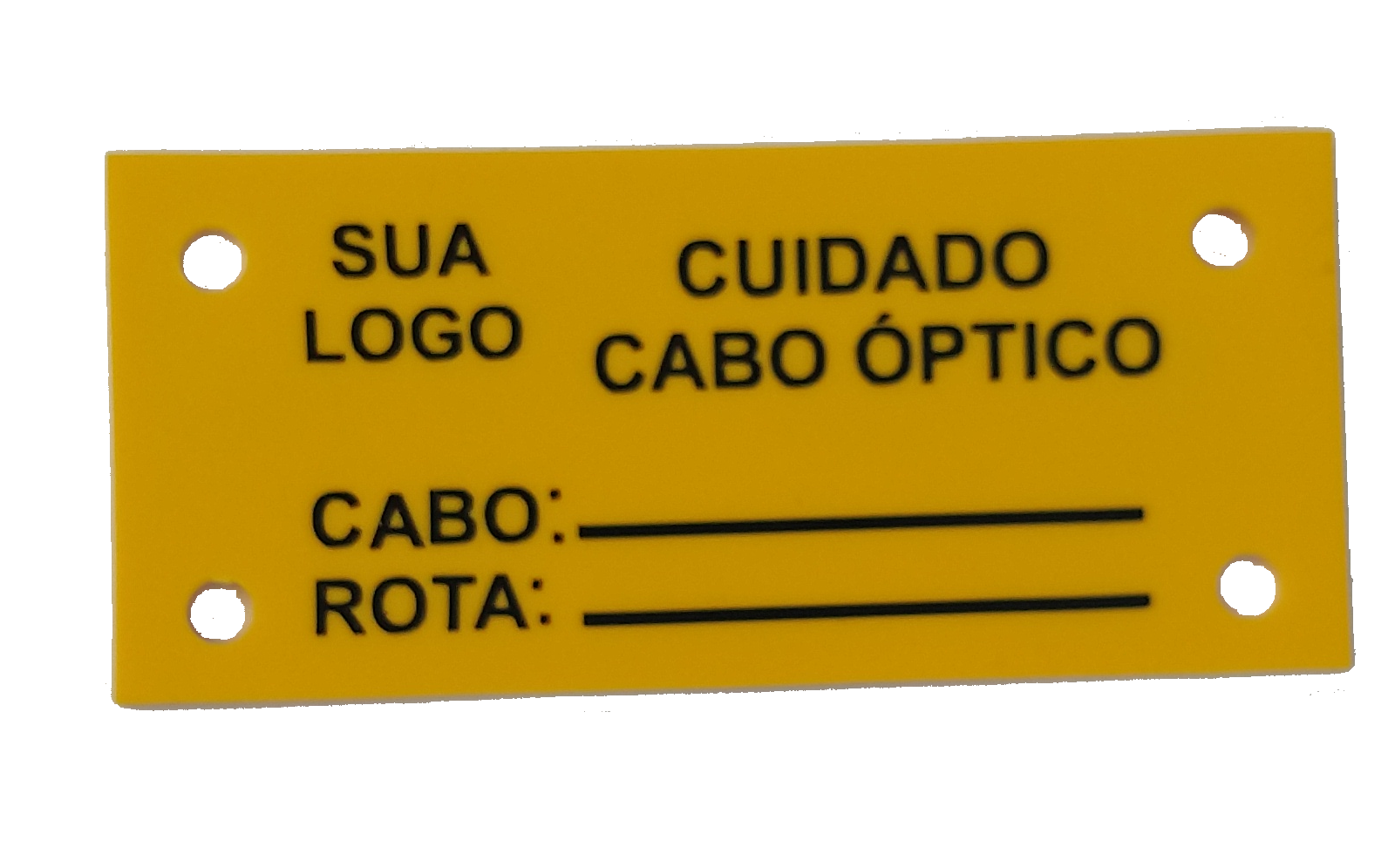 Plaqueta de Identificação, plaqueta, cabo óptico - Oetel - A Fábrica ...