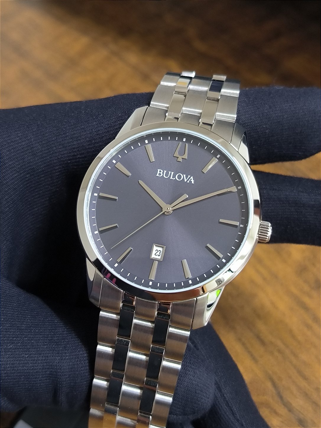Relógio BULOVA Masculino Classic Sutton 96B341 - Relojoaria São Paulo ...