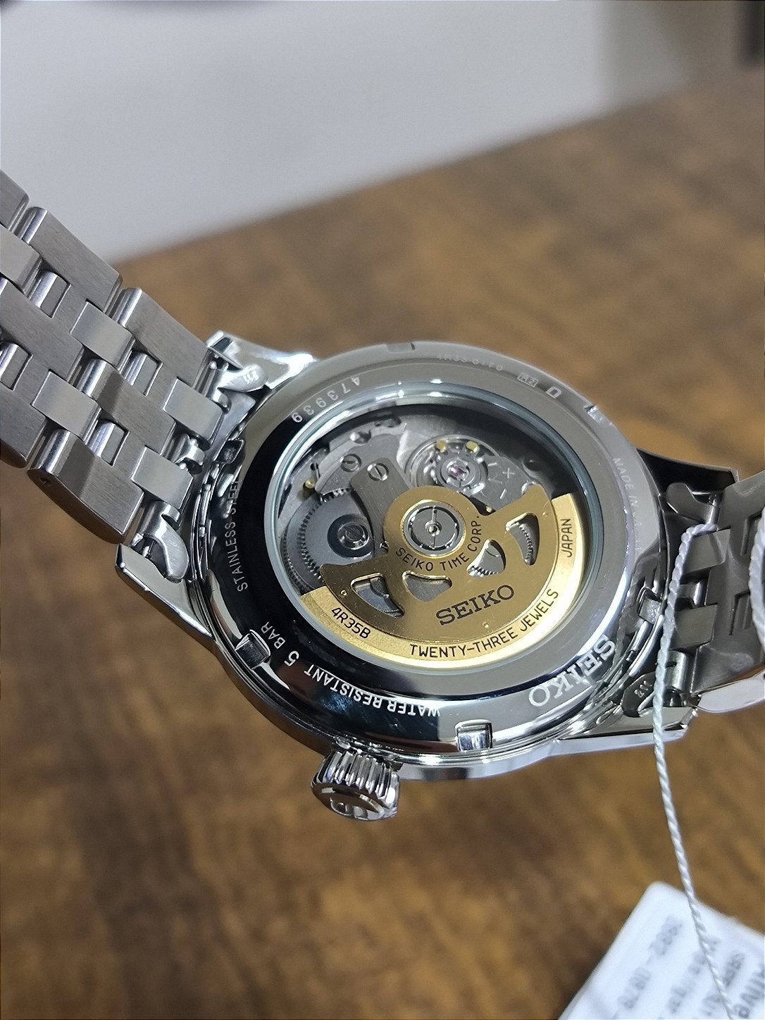 Relógio Seiko Presage Cocktail Sky Diving SRPE19J1 - Relojoaria São ...