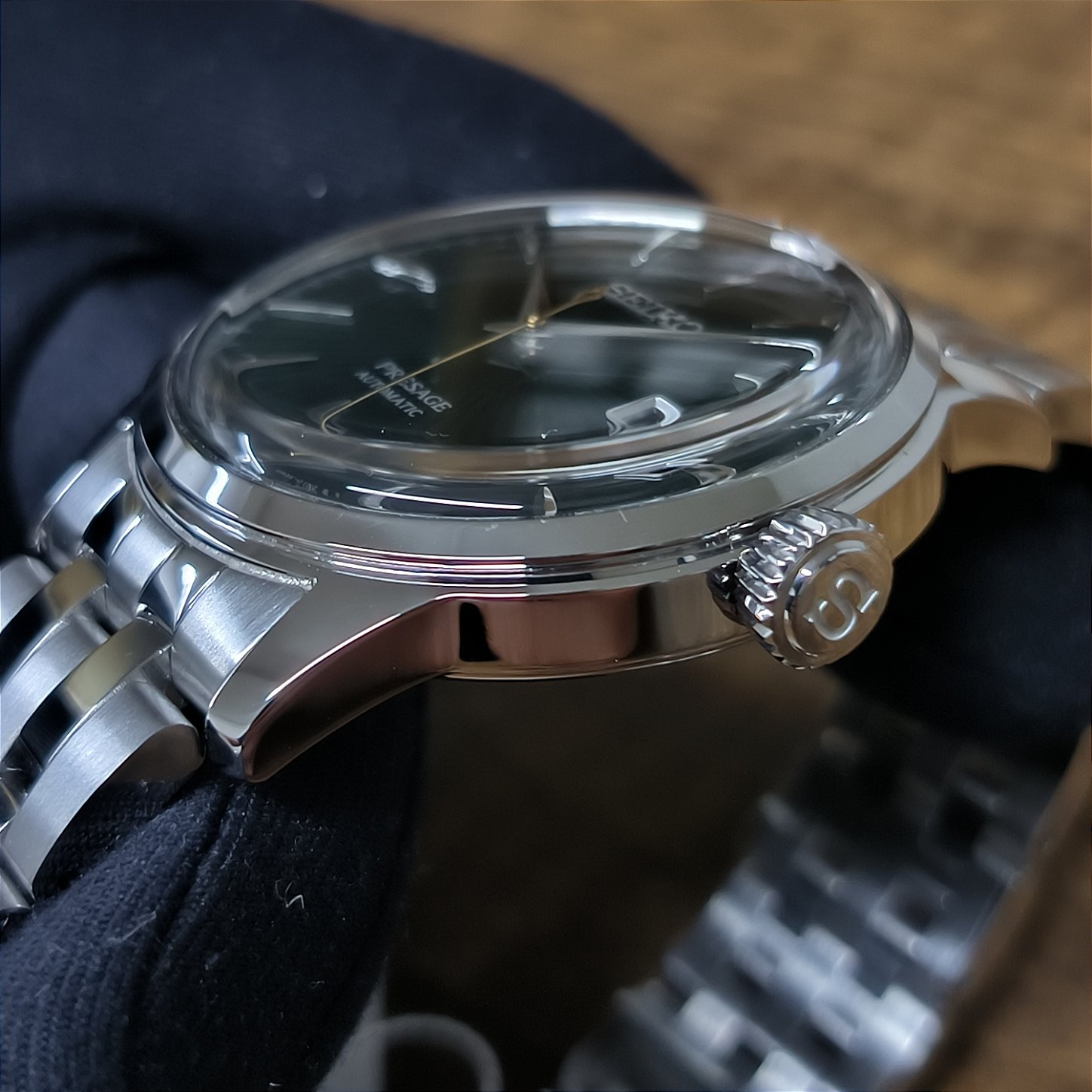 Relógio Seiko Presage SRPE15J1 Cocktail Mockingbird Automático Japonês ...