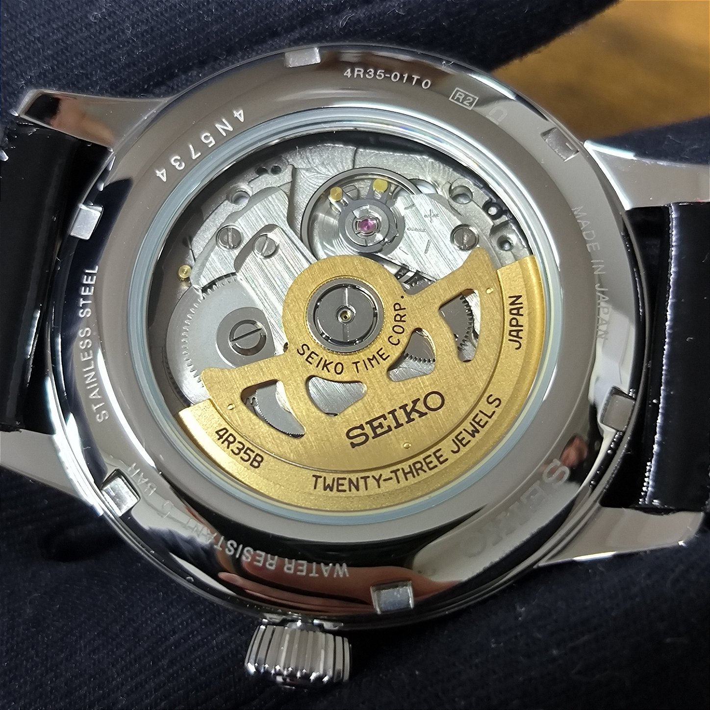 Relógio Seiko Presage SRPB43J1 Cocktail Skydiving Japonês Automático ...