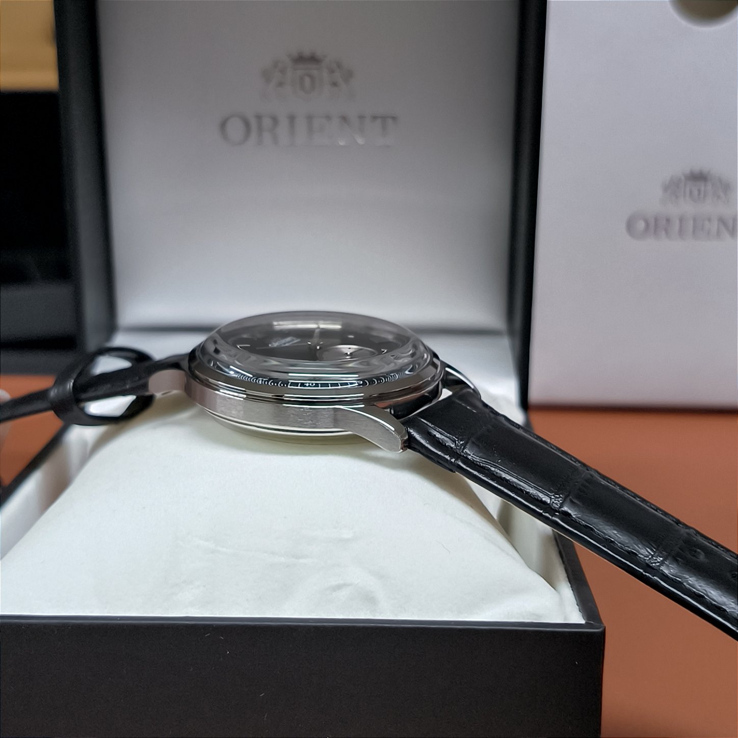 Relógio Orient Bambino RA-AP0101B30B Small Seconds Automático ...