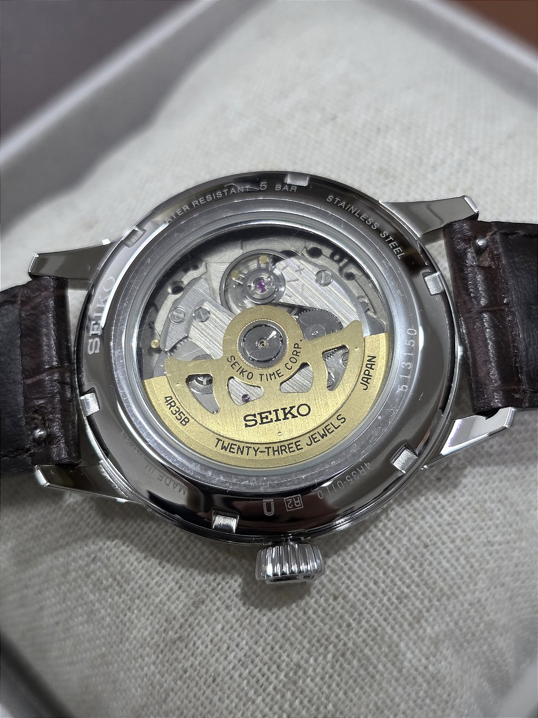 Relógio Seiko Presage SRPK15J1 Cocktail Midnight Blue Moon - Relojoaria ...