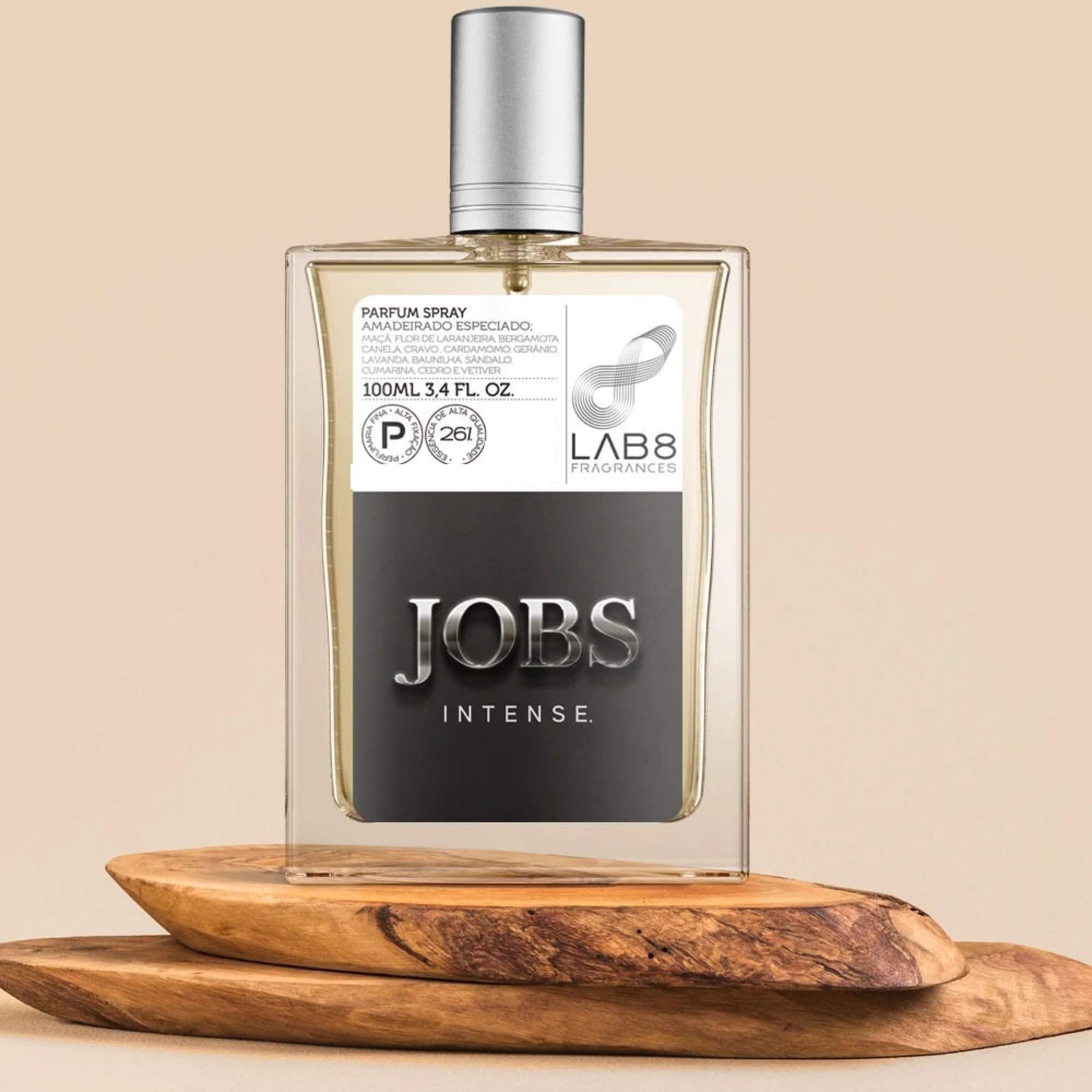 Perfume Masculino Lab 8 Jobs Intense 100ml Parfum 26% Essência LAB8 ...