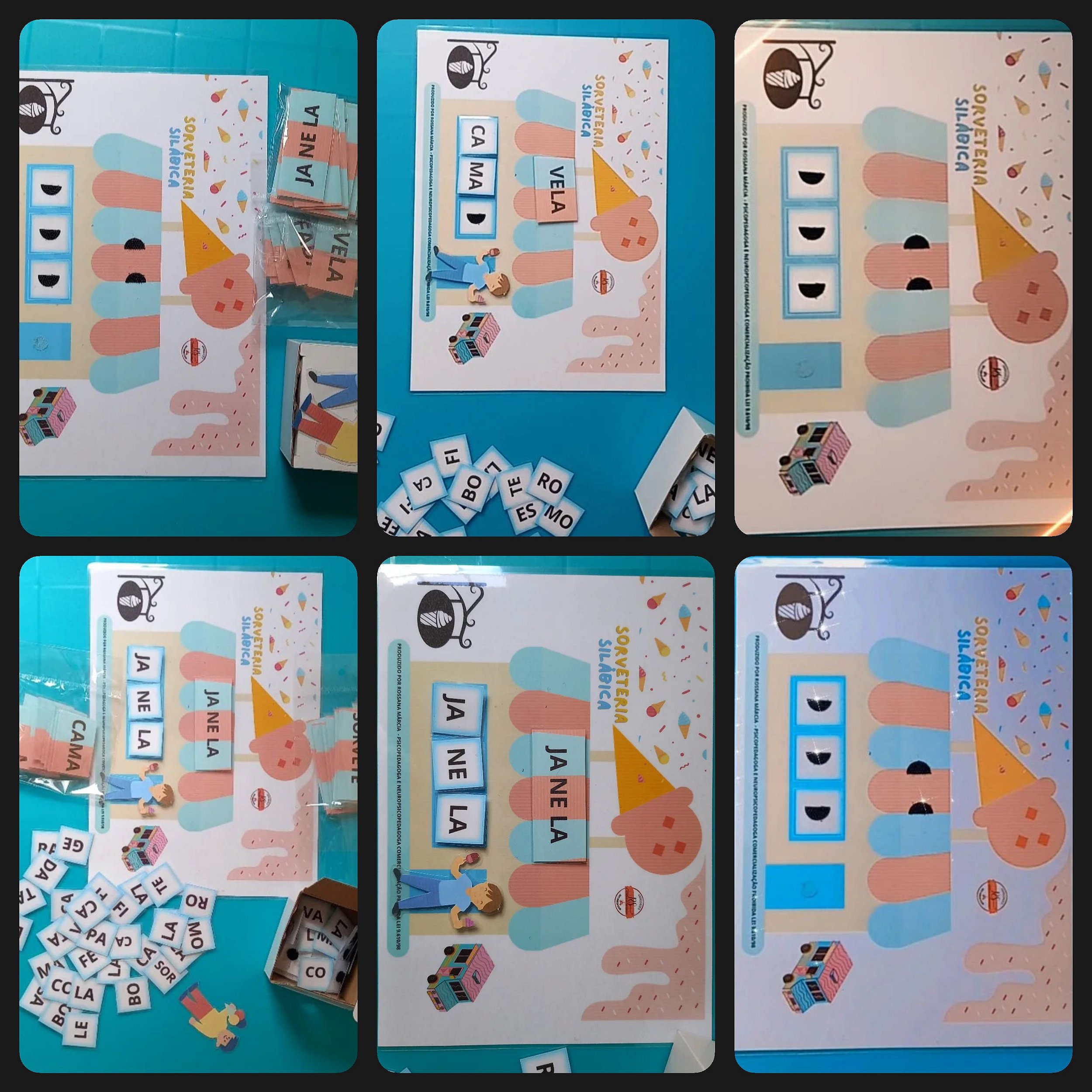 Sorveteria Silábica - Universo PsicopEducacional