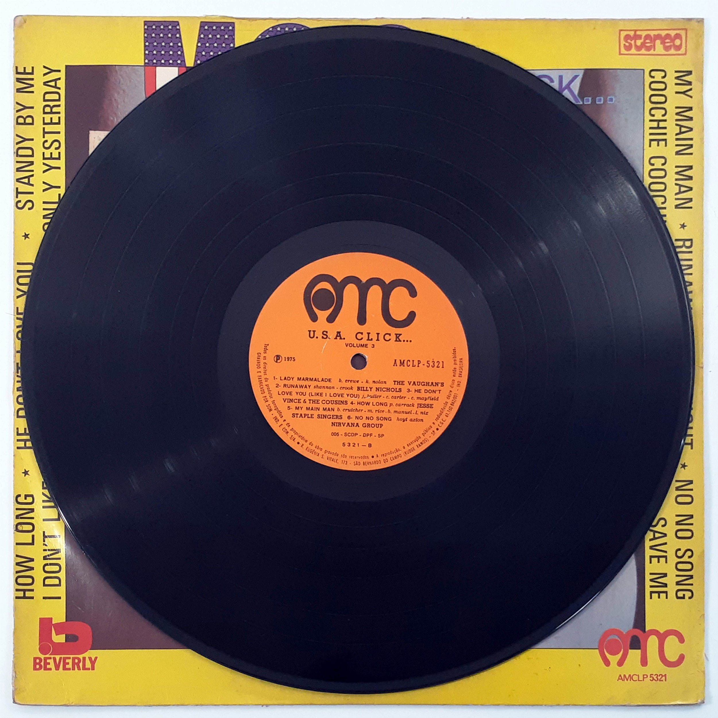 LP USA Click - Vol.3 - Disco de Vinil - Coletânea Pop - Hm - Sua loja ...