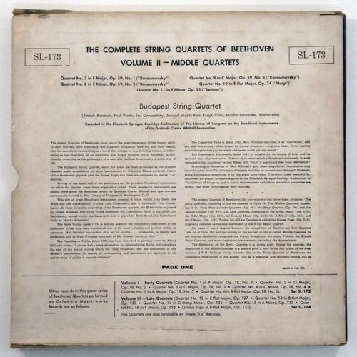 LP Box Beethoven - Complete String Quartets Vol 2 Vinil - Hm - Sua loja ...