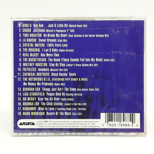 CD Ultimate Dance Party - 1998 - Coletânea - Importado - Hm - Sua loja ...