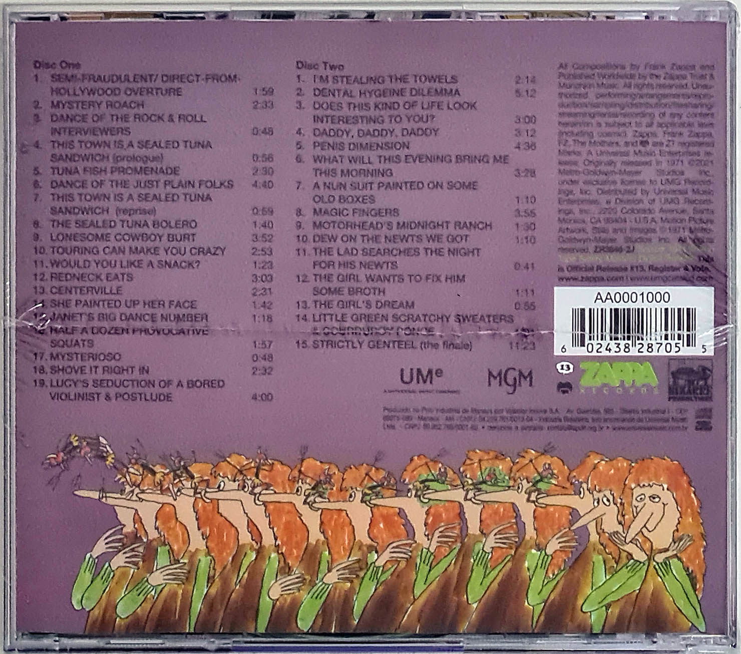 CD Frank Zappa 200 Motels 50th Anniversary Duplo Novo - Hm - Sua loja ...