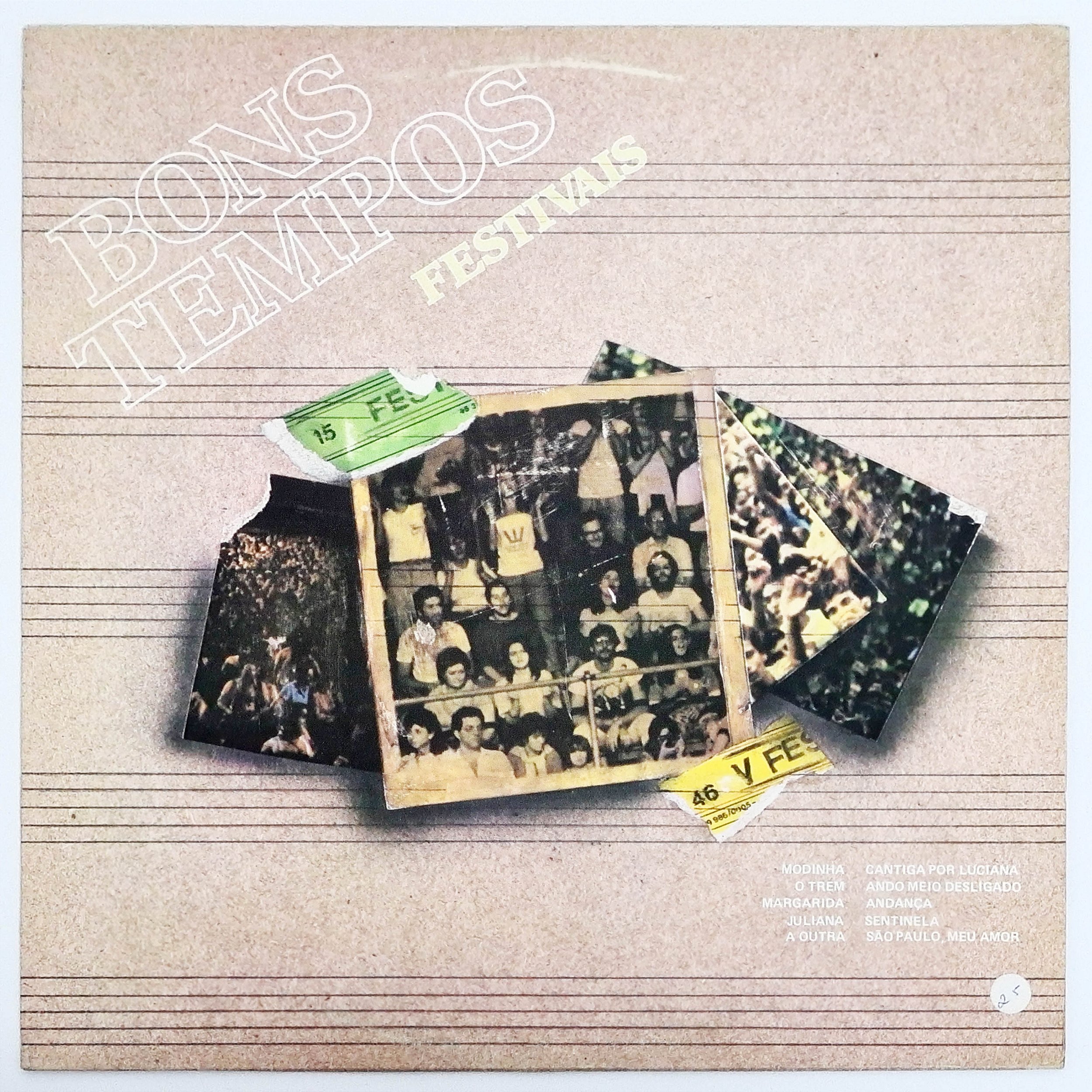 LP Festivais - Bons Tempos Disco de Vinil 1984 - Hm - Sua loja de ...