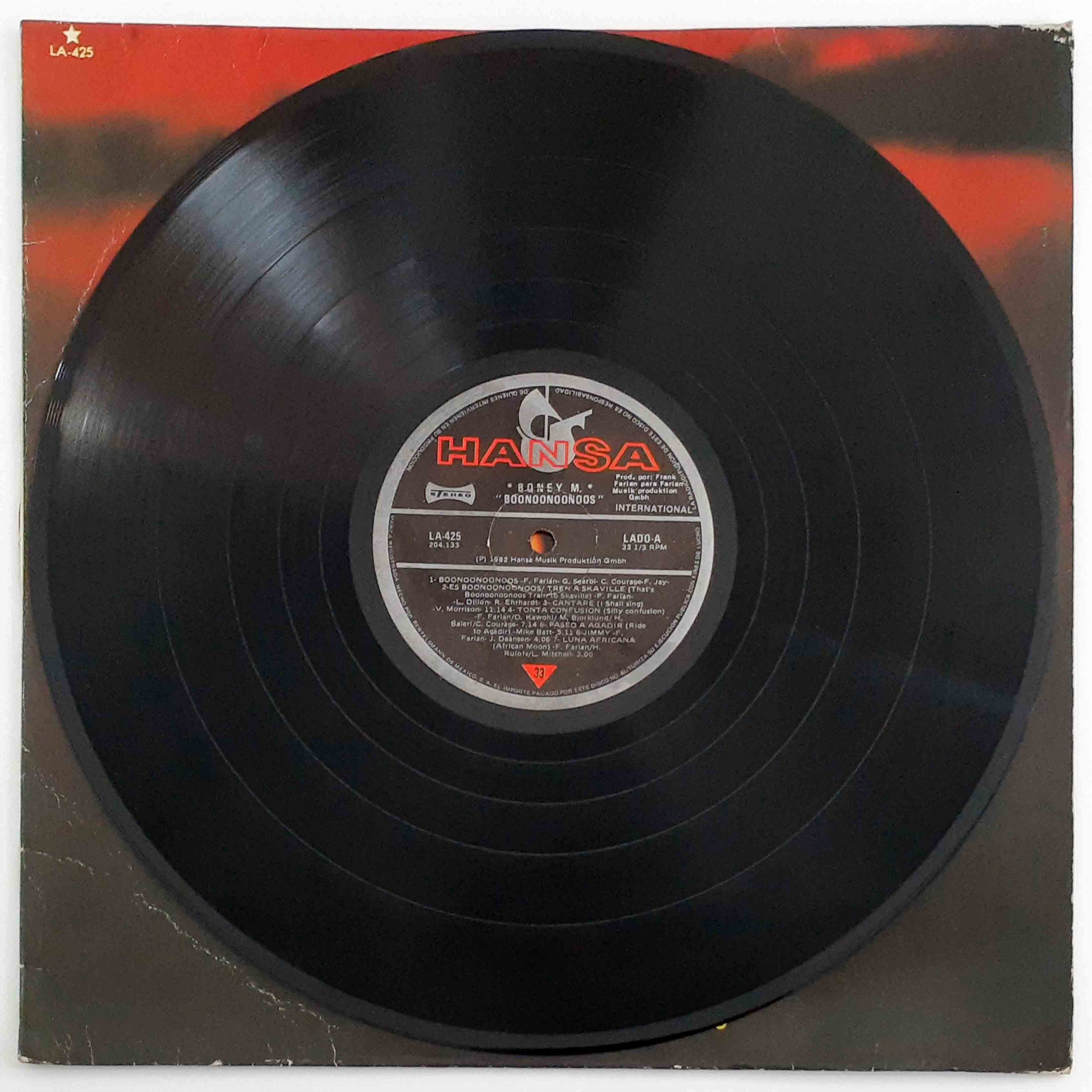 LP Boney M - Boonoonoonoos - Importado - Vinil 1981 - Hm - Sua loja de ...