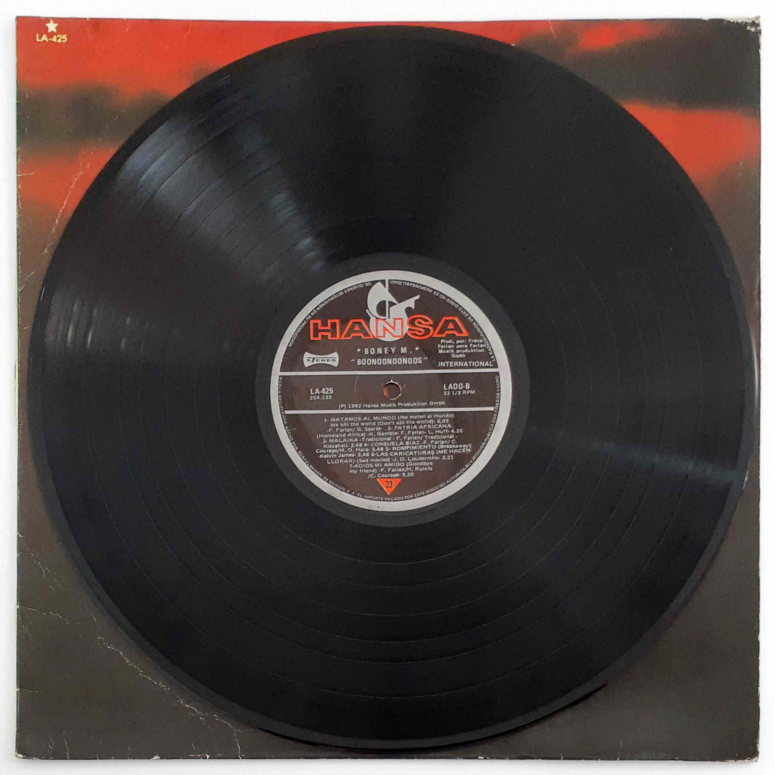 LP Boney M - Boonoonoonoos - Importado - Vinil 1981 - Hm - Sua loja de ...