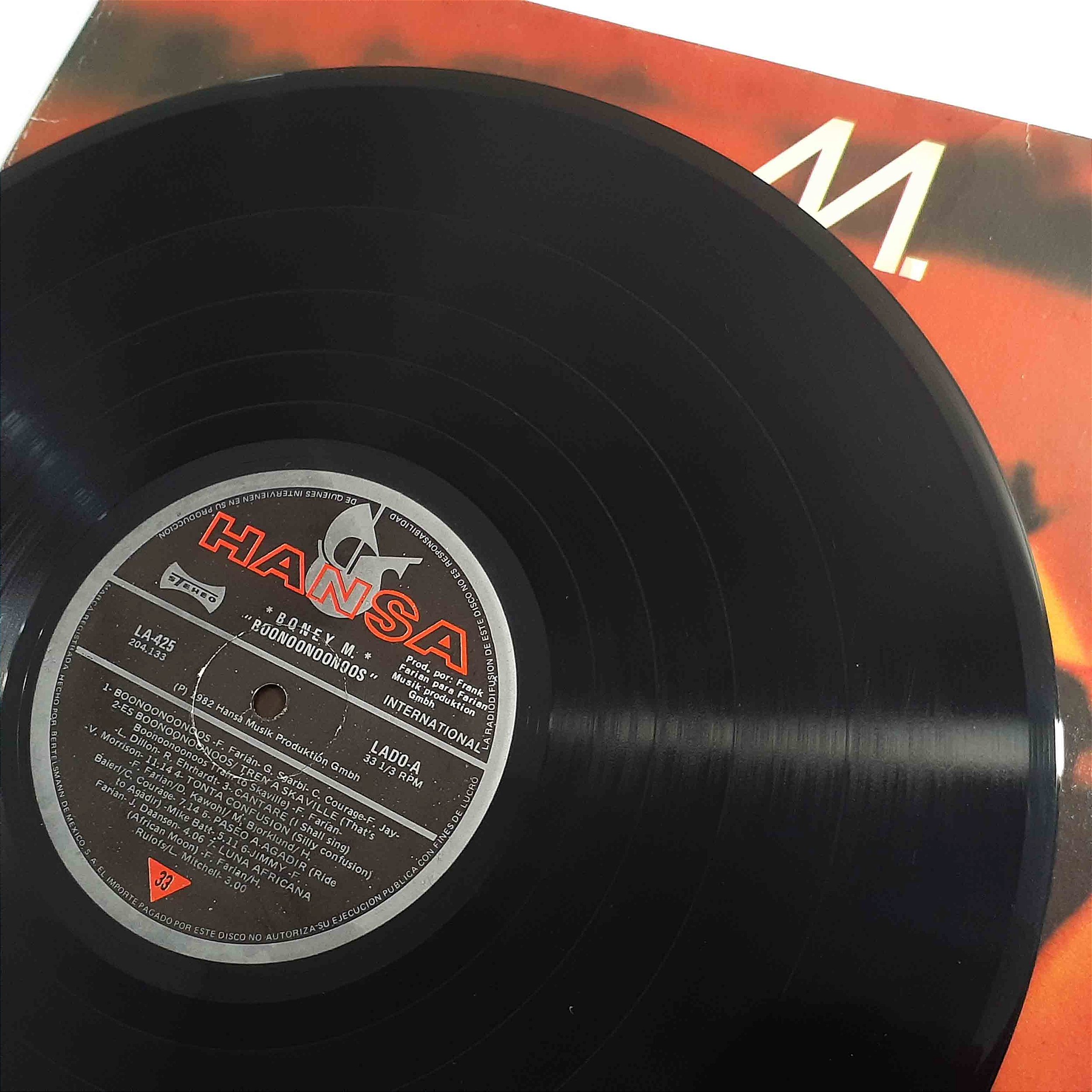 LP Boney M - Boonoonoonoos - Importado - Vinil 1981 - Hm - Sua loja de ...