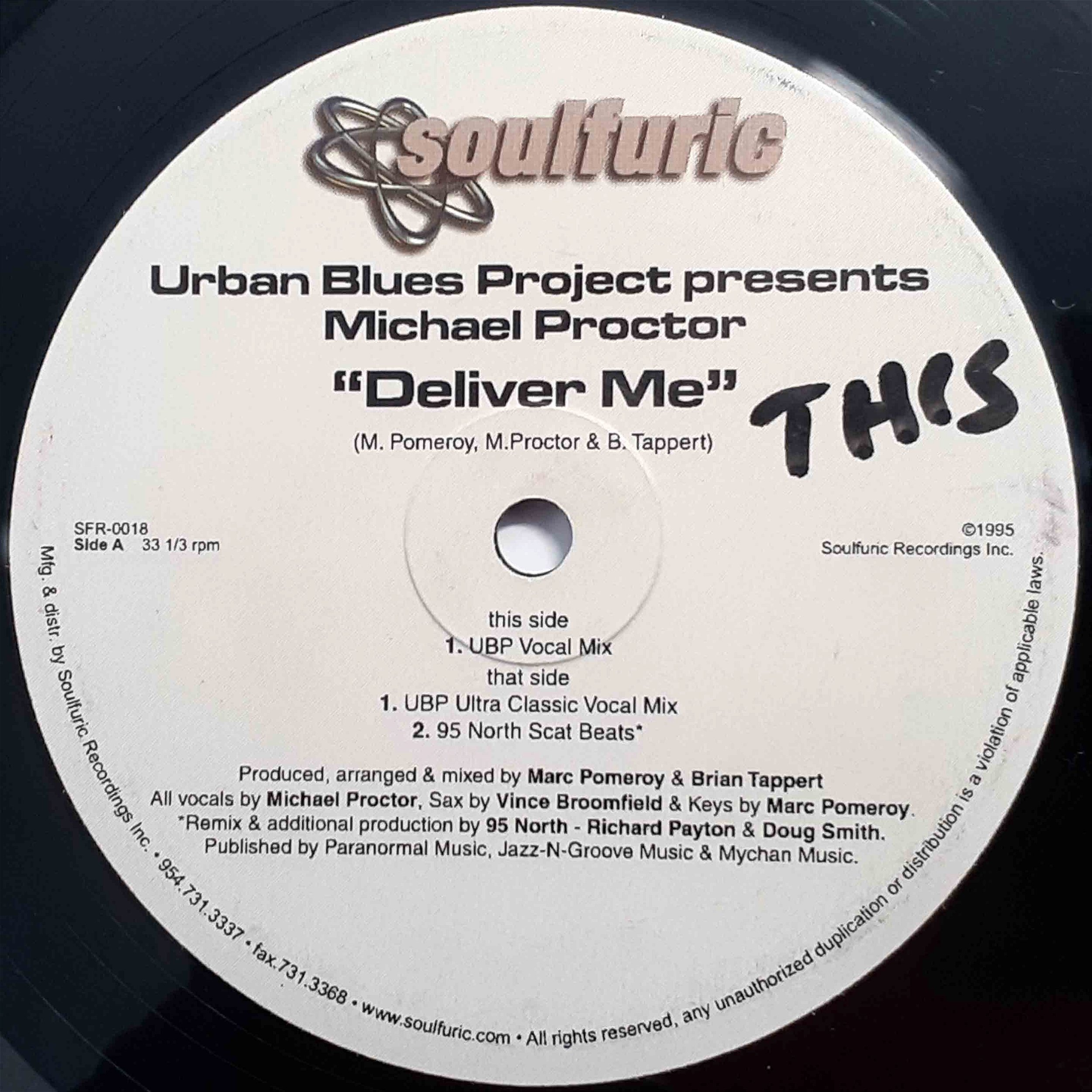 LP Urban Blues Project Deliver Me Vinil Single Importado Hm - Sua loja ...