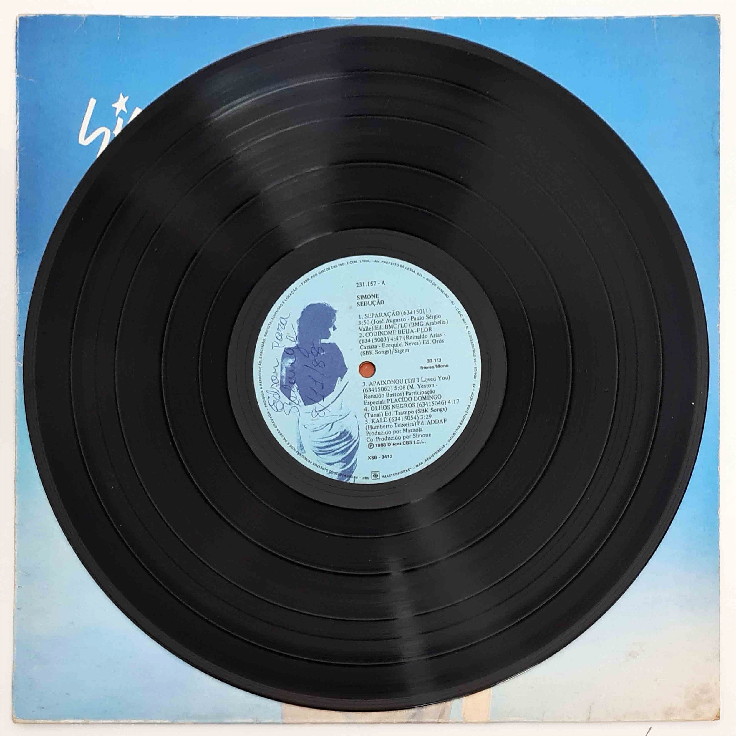 LP Simone - Sedução Disco de Vinil 1988 Com Encarte - Hm - Sua loja de ...