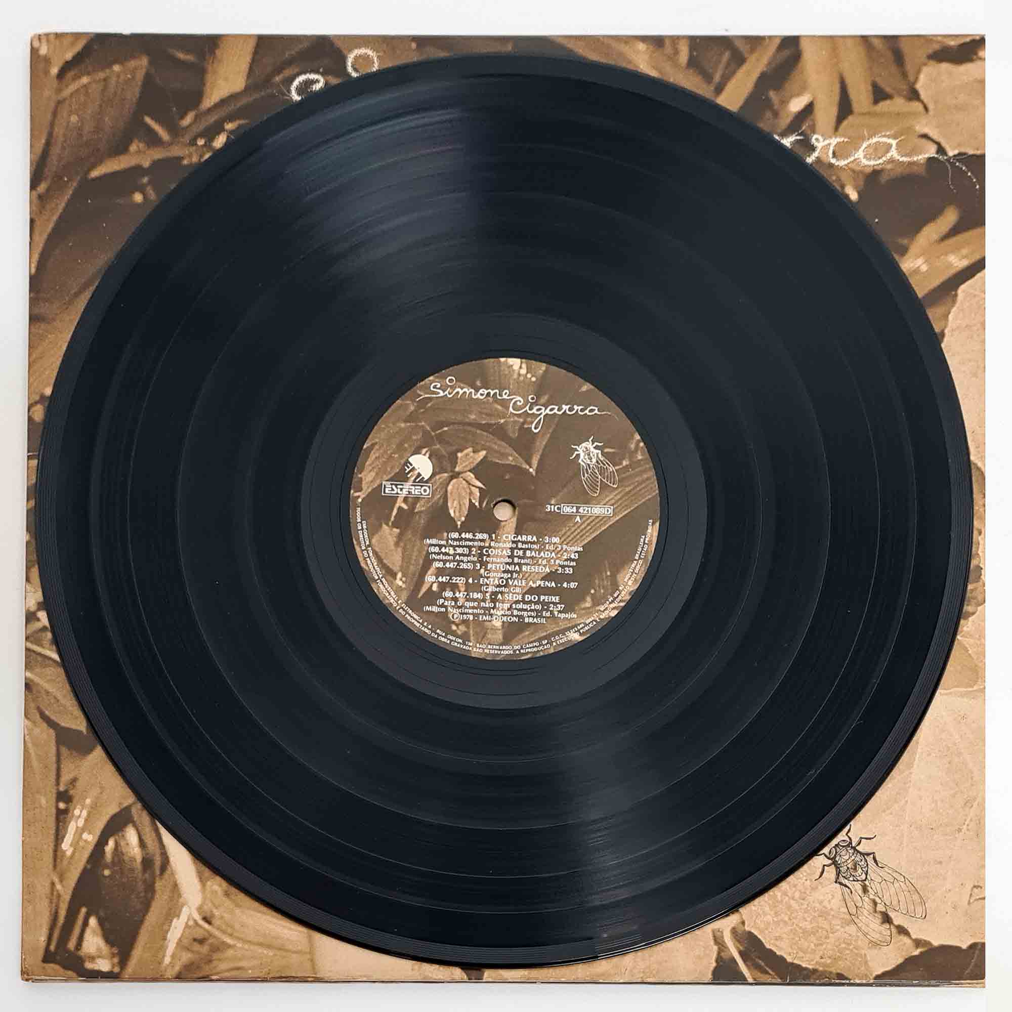 LP Simone - Cigarra - Disco de Vinil 1978 Encarte - Hm - Sua loja de ...