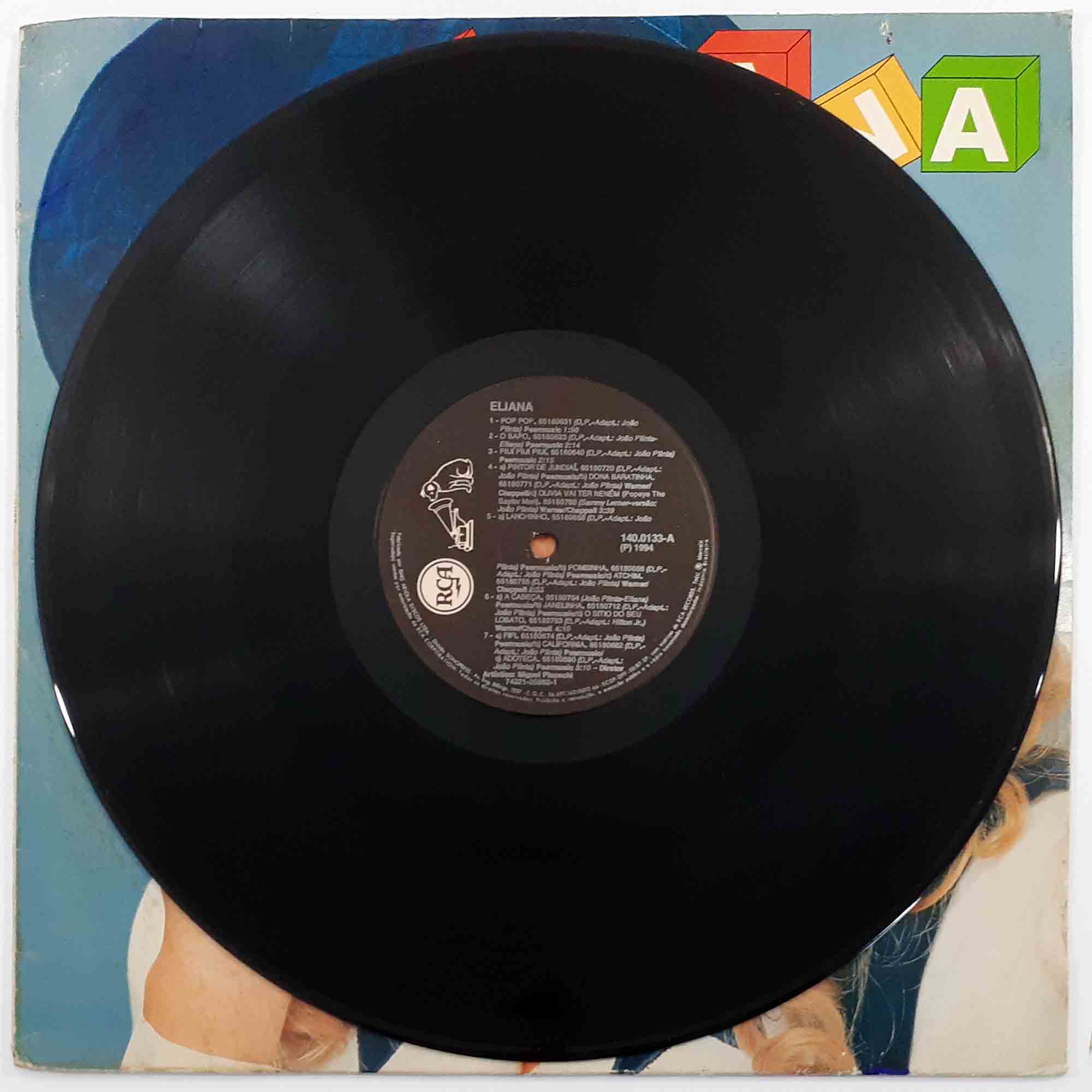 LP Eliana - 1994 - Pop Pop - Vinil com cubo para montar - Hm - Sua loja ...