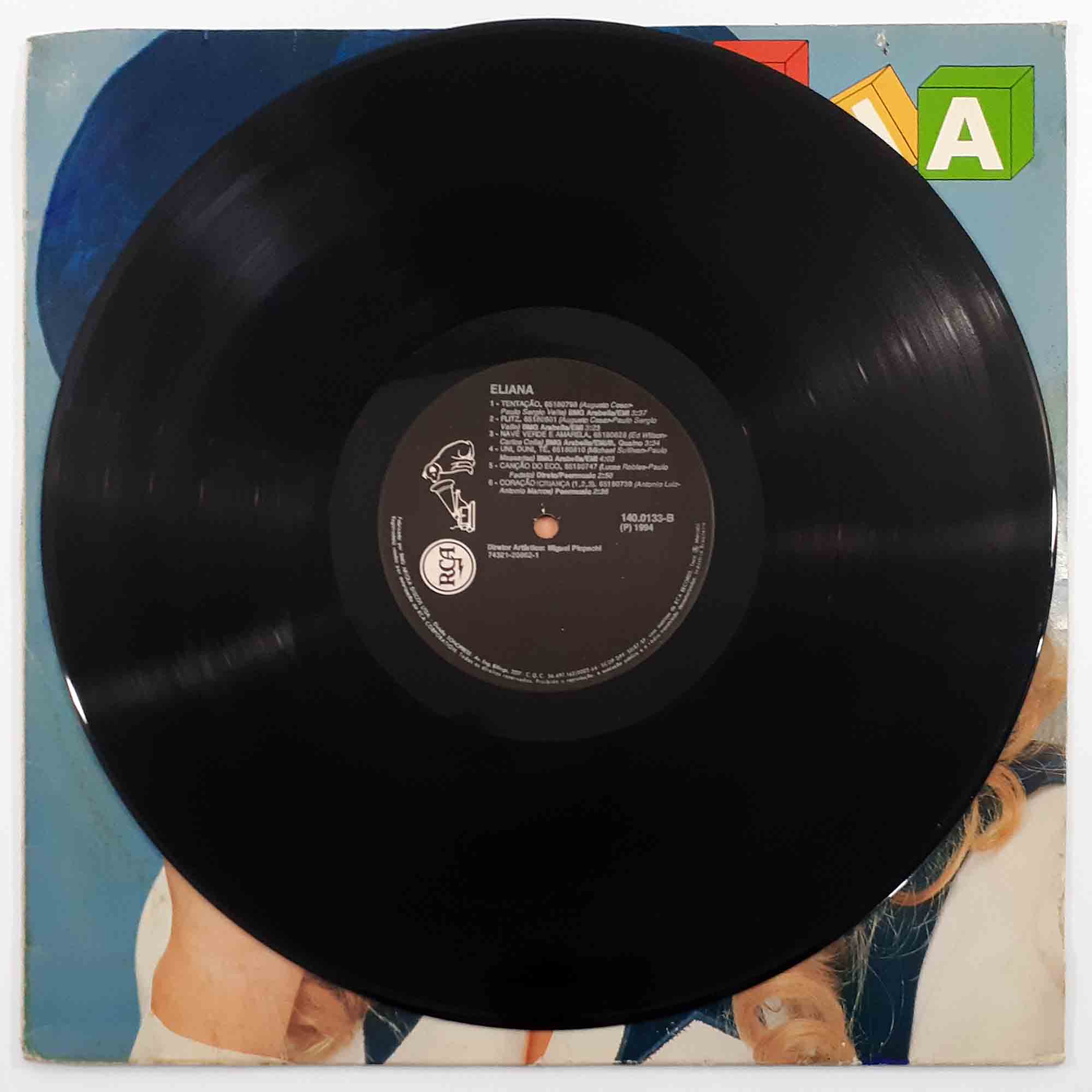 LP Eliana - 1994 - Pop Pop - Vinil com cubo para montar - Hm - Sua loja ...