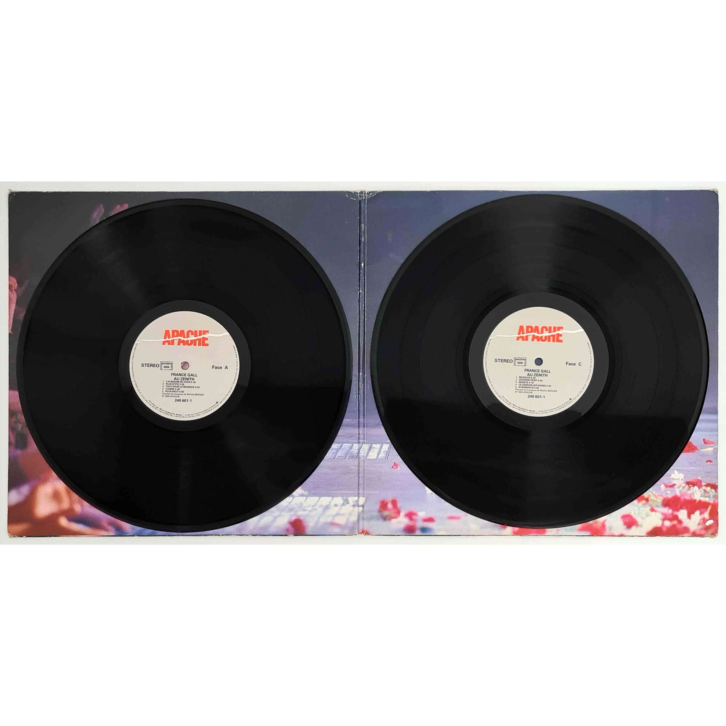 LP France Gall - Au Zénith - Vinil Duplo Importado 1985 - Hm - Sua loja ...