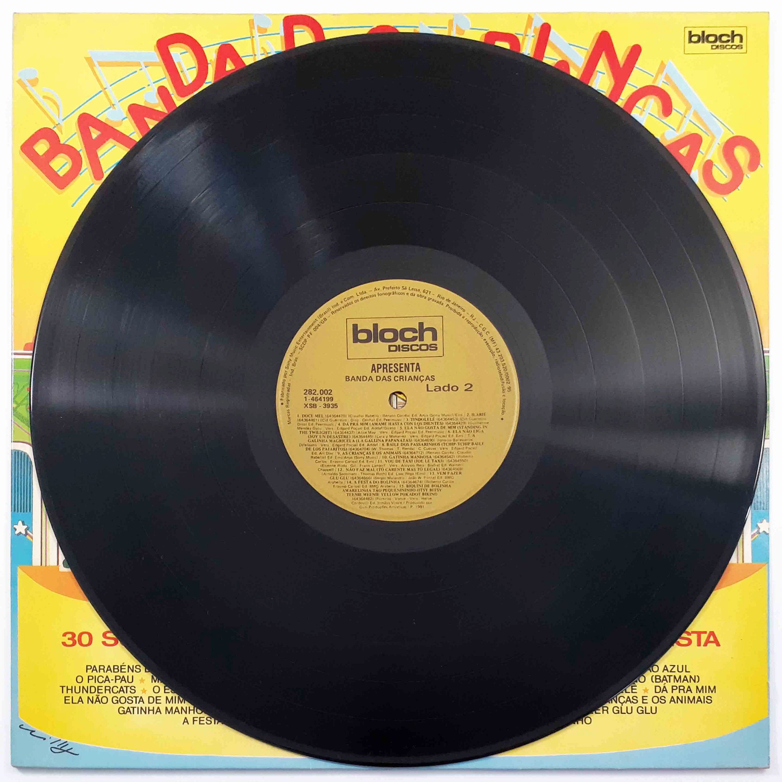 LP Banda das Crianças 30 Sucessos Infantis - Vinil - Hm - Sua loja de ...