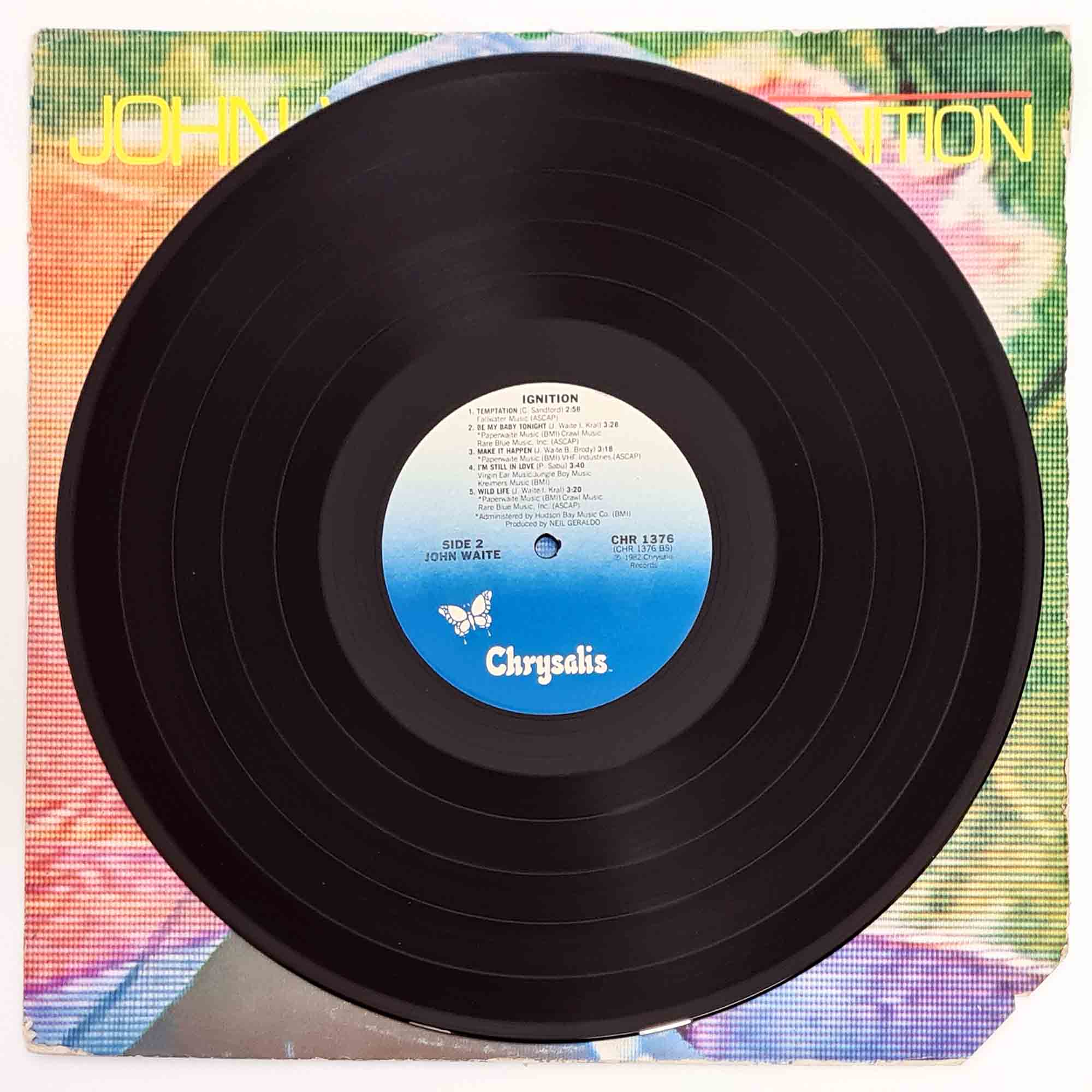 LP John Waite - Ignition - Disco Vinil 1982 - Importado - Hm - Sua loja ...