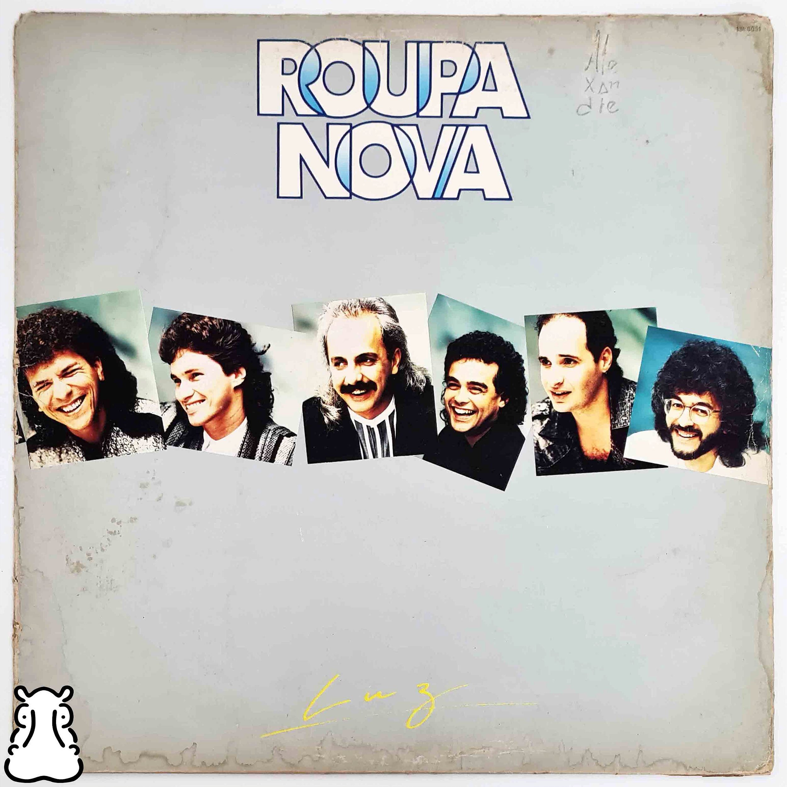 LP Roupa Nova - Luz - Disco de Vinil 1988 Encarte Leia - Hm - Sua loja de discos online