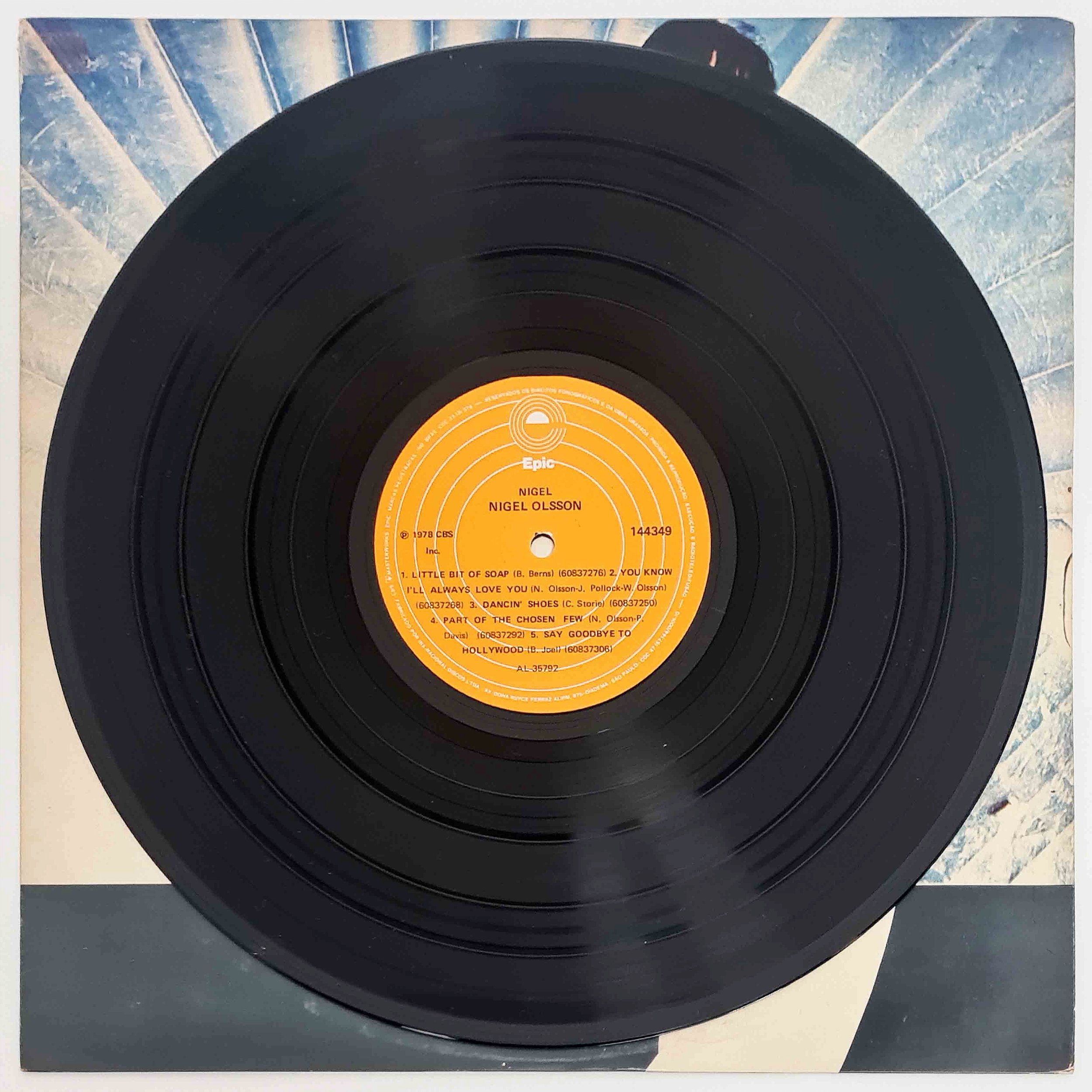 LP Nigel Olsson Little Bit Of Soap Disco de Vinil 1978 - Hm - Sua loja ...