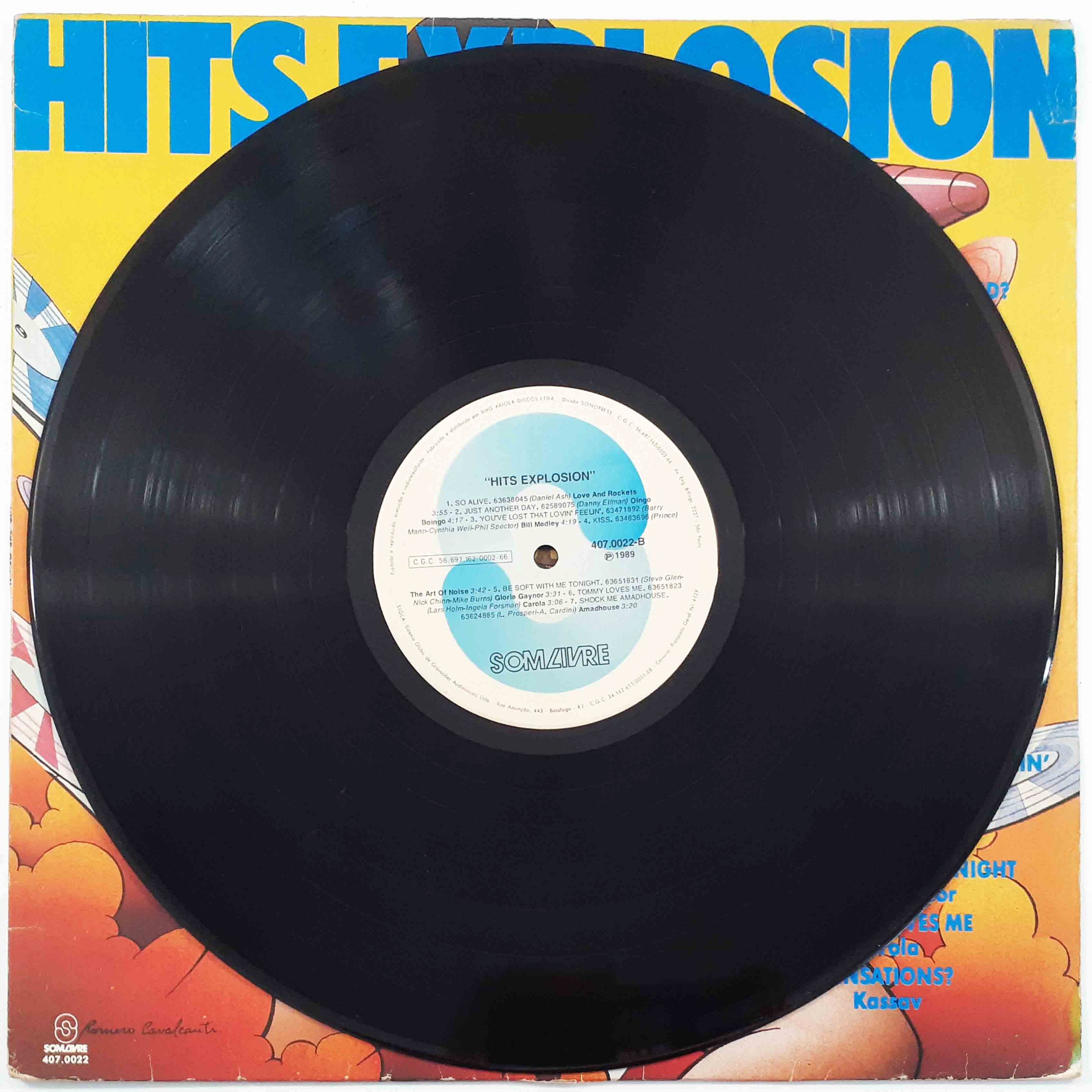 LP Hits Explosion - Disco de Vinil Coletânea 1989 Leia - Hm - Sua loja ...