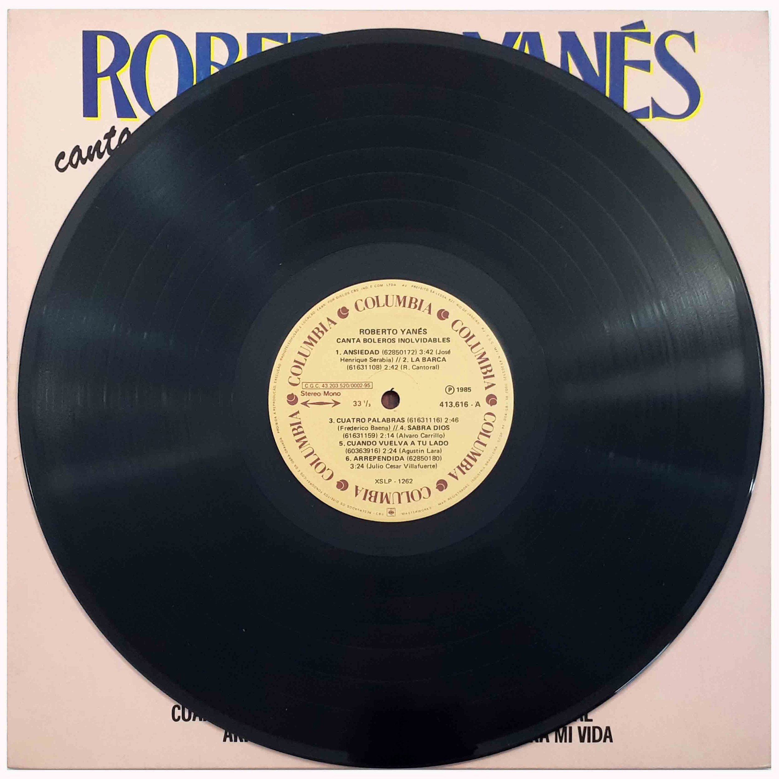 LP Roberto Yanes Canta Boleros Inolvidables Vinil 1985 - Hm - Sua loja ...