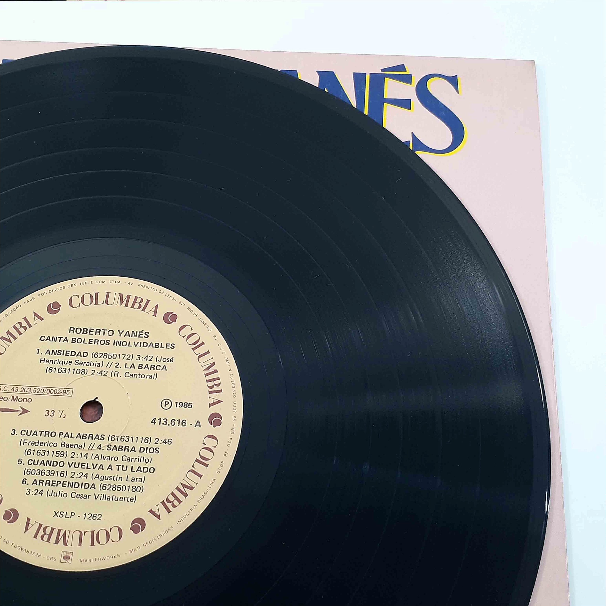 LP Roberto Yanes Canta Boleros Inolvidables Vinil 1985 - Hm - Sua loja ...