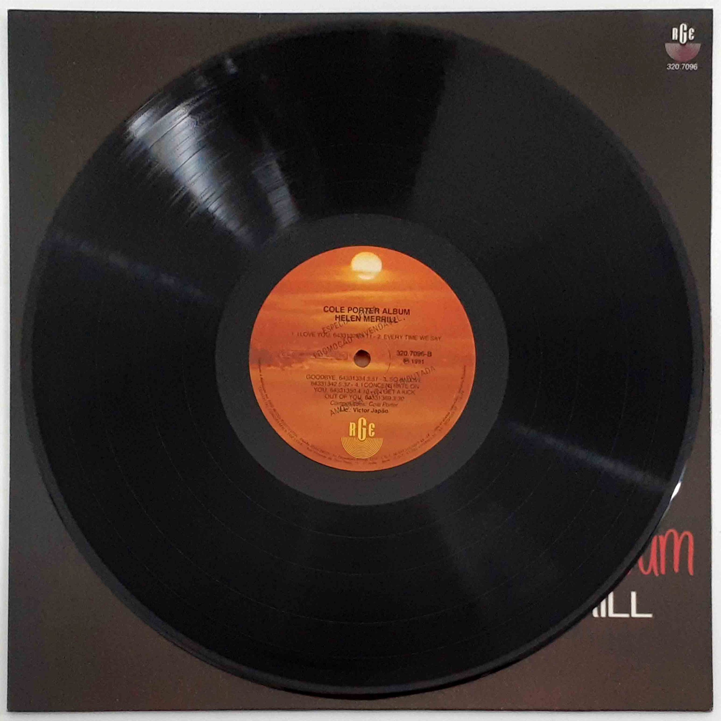 LP Helen Merrill - Cole Porter Album Vinil 1991 Amostra - Hm - Sua loja ...