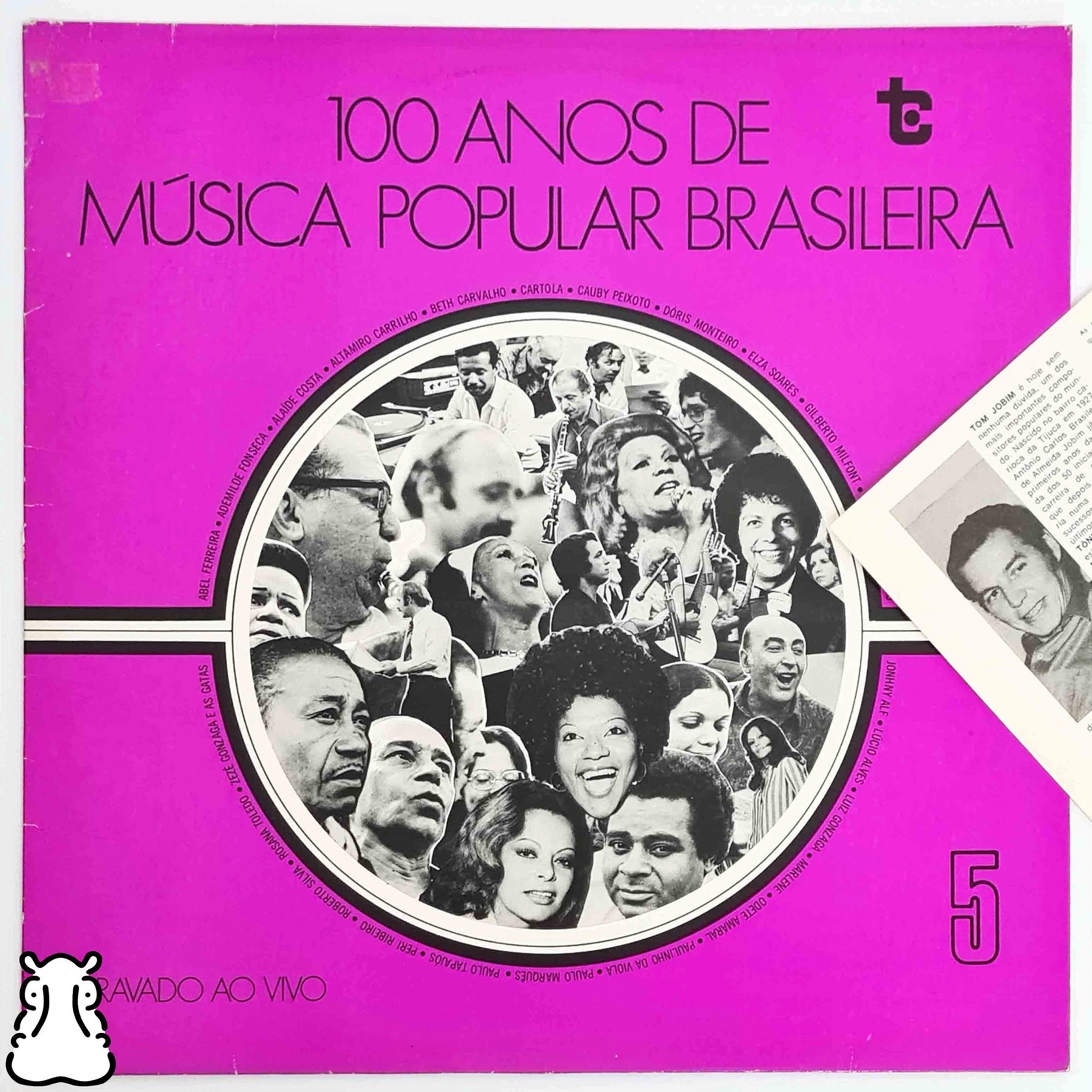 LP 100 Anos de MPB - Vol 5 - Disco de Vinil Encarte - Hm - Sua loja de discos online