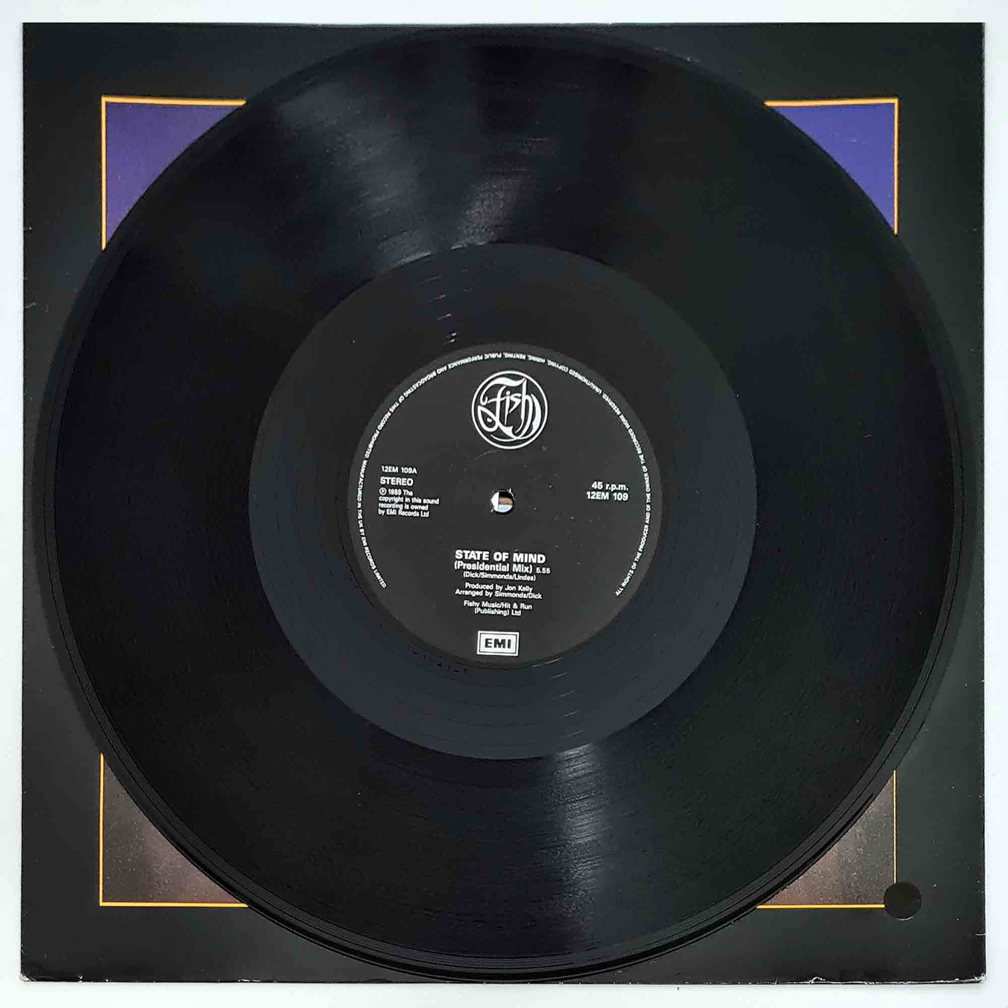 LP Fish - State Of Mind - Disco Vinil Single Importado - Hm - Sua loja ...